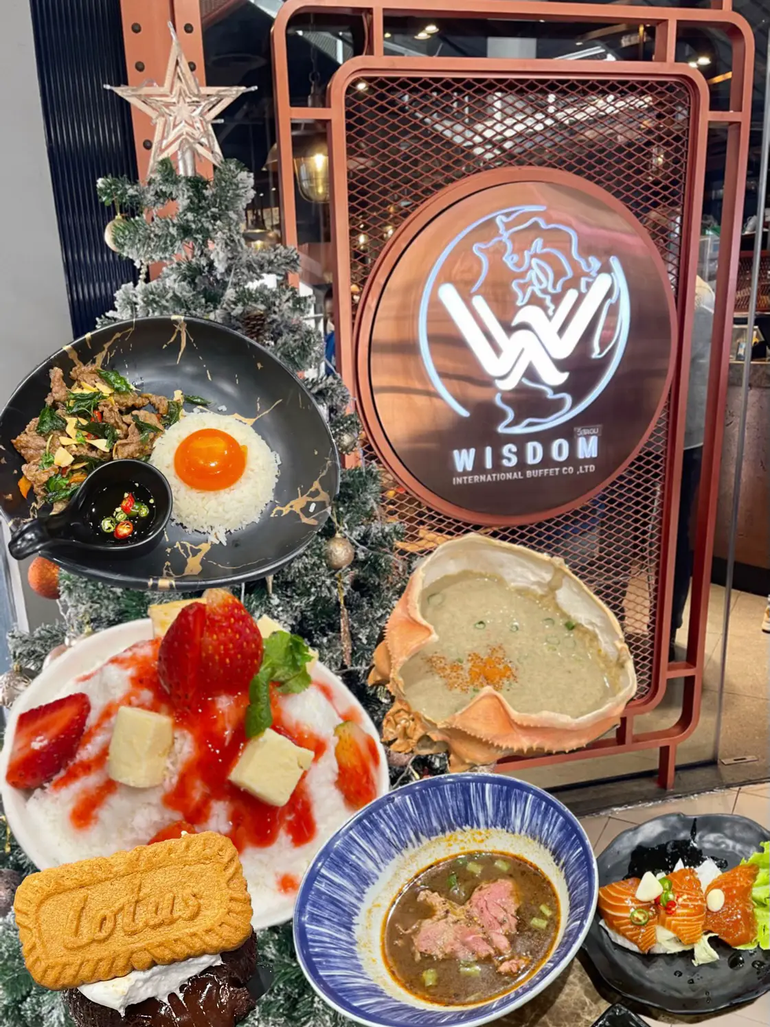 Wisdom buffet โปร 999.- | แกลเลอรีที่โพสต์โดย อวยชัยไดอารี่ | Lemon8