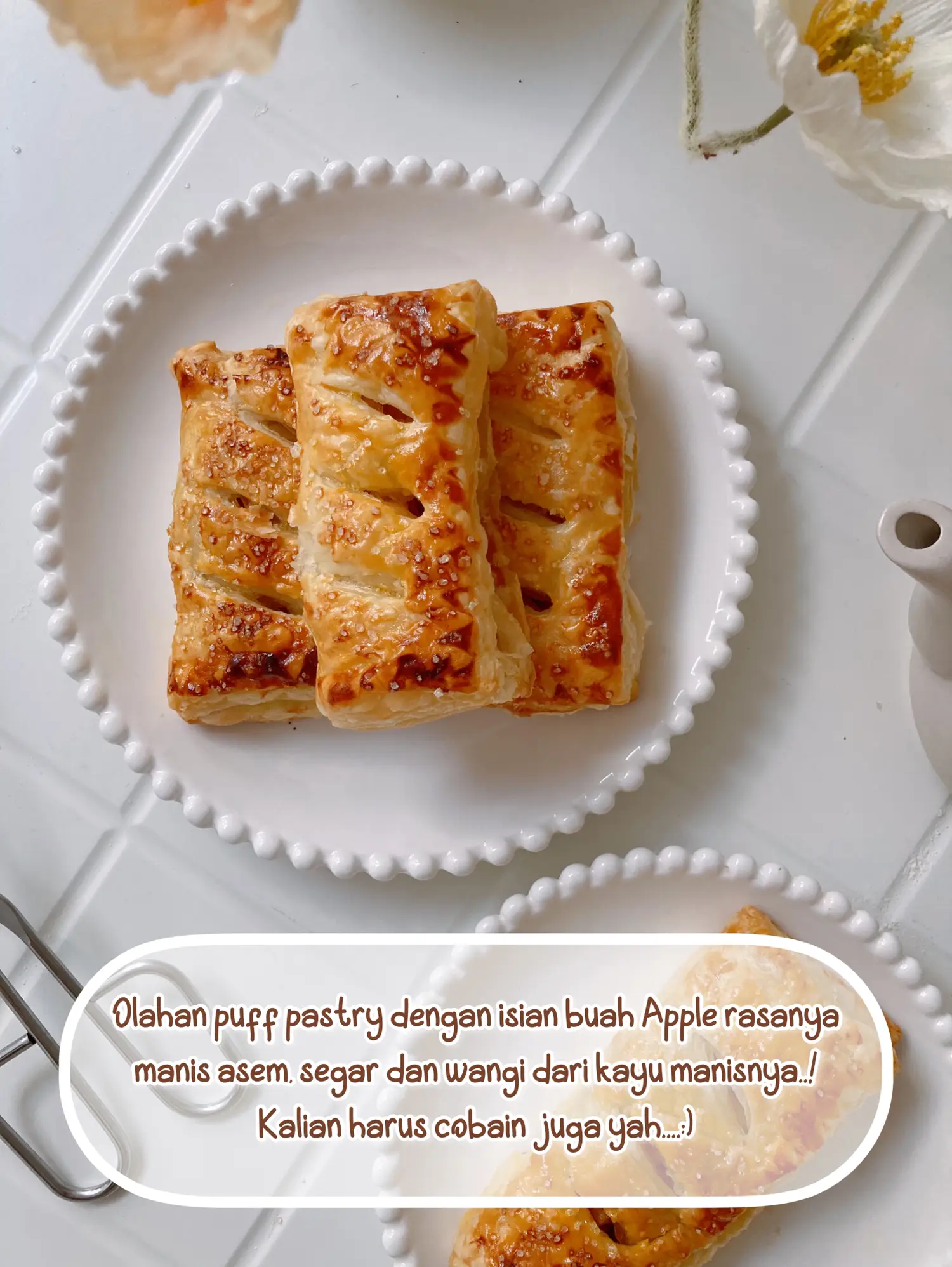 Ide Cemilan cuma 5 bahan!! Apple Pie | Galeri diposting oleh MayoRecipes | Lemon8