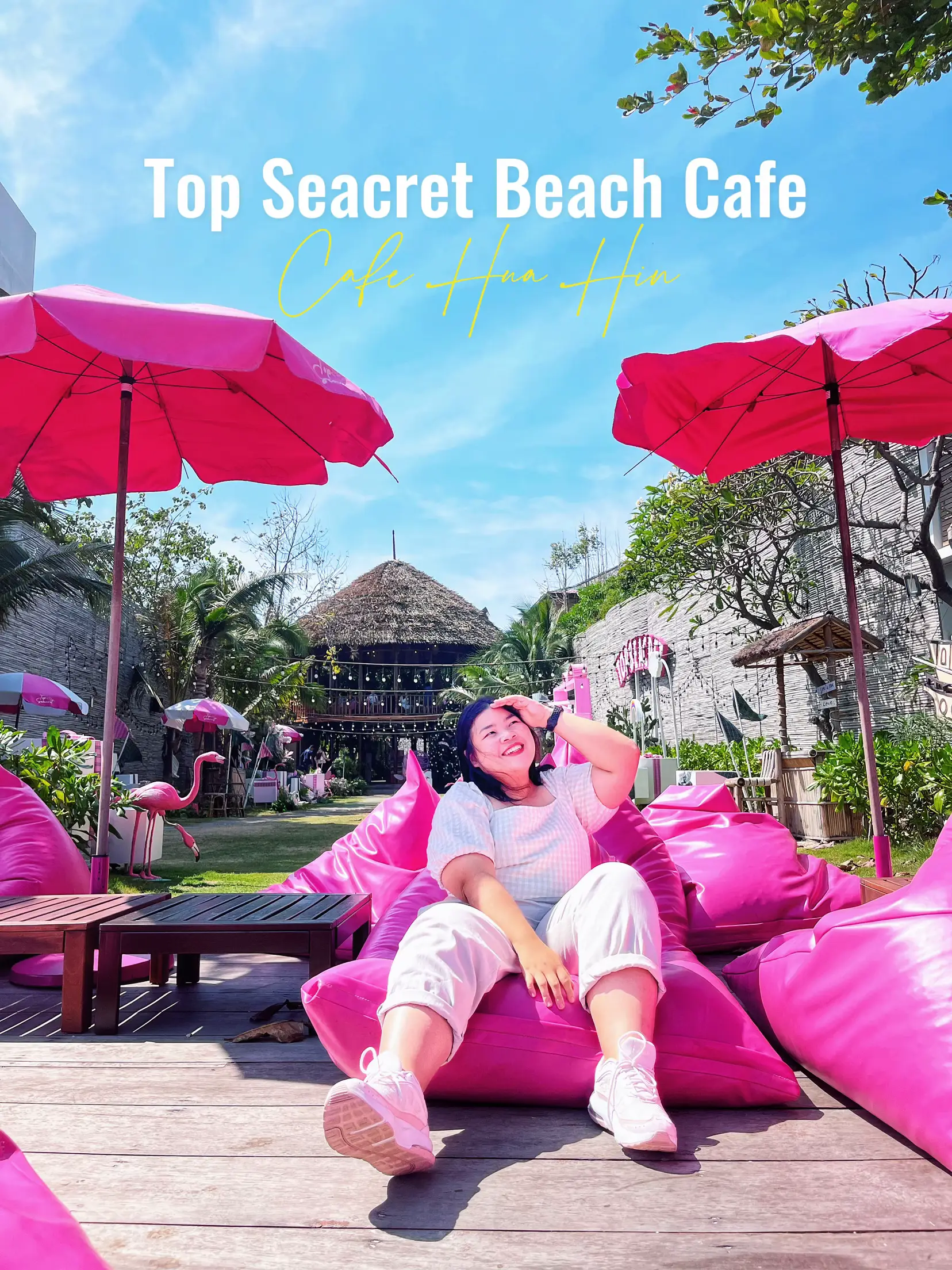 Top Seacret Beach Cafe 🏖️ คาเฟ่ลับ@Hua Hin | แกลเลอรีที่โพสต์โดย Kanitta S. | Lemon8