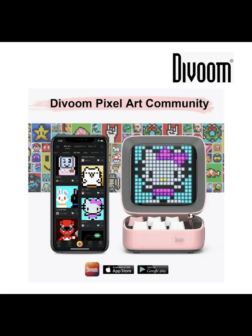 ลำโพงบลูทูธ divoom 🔊 | แกลเลอรีที่โพสต์โดย Minemay | Lemon8