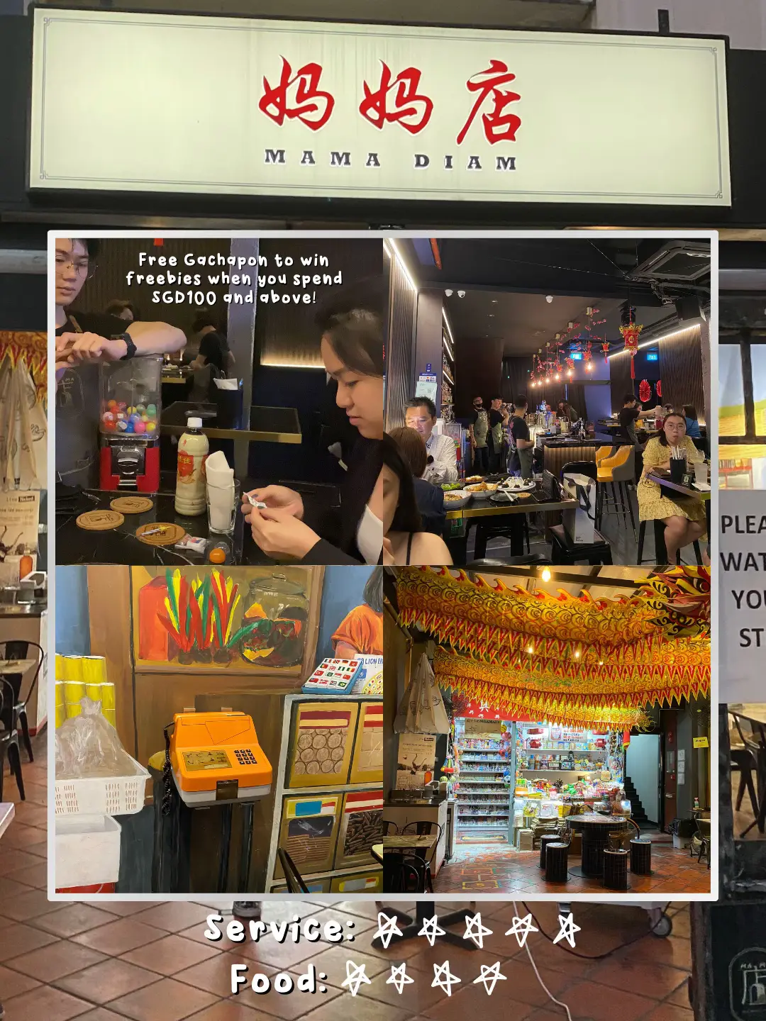 Mama Diam for the aesthetics or for the food? 🤔 | Gallery posted by ...