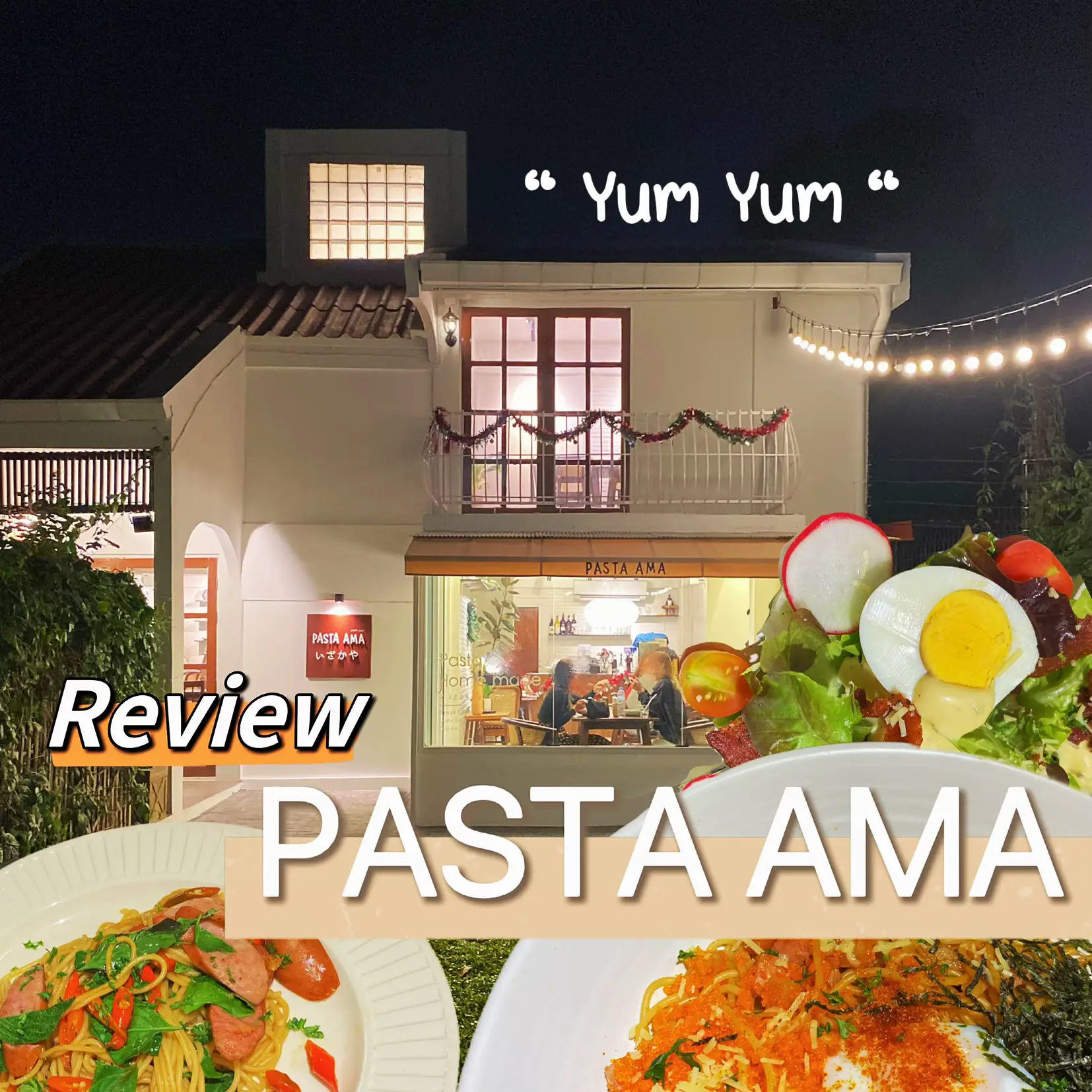 Review PASTA AMA Chiang Mai | แกลเลอรีที่โพสต์โดย ifighto._ | Lemon8