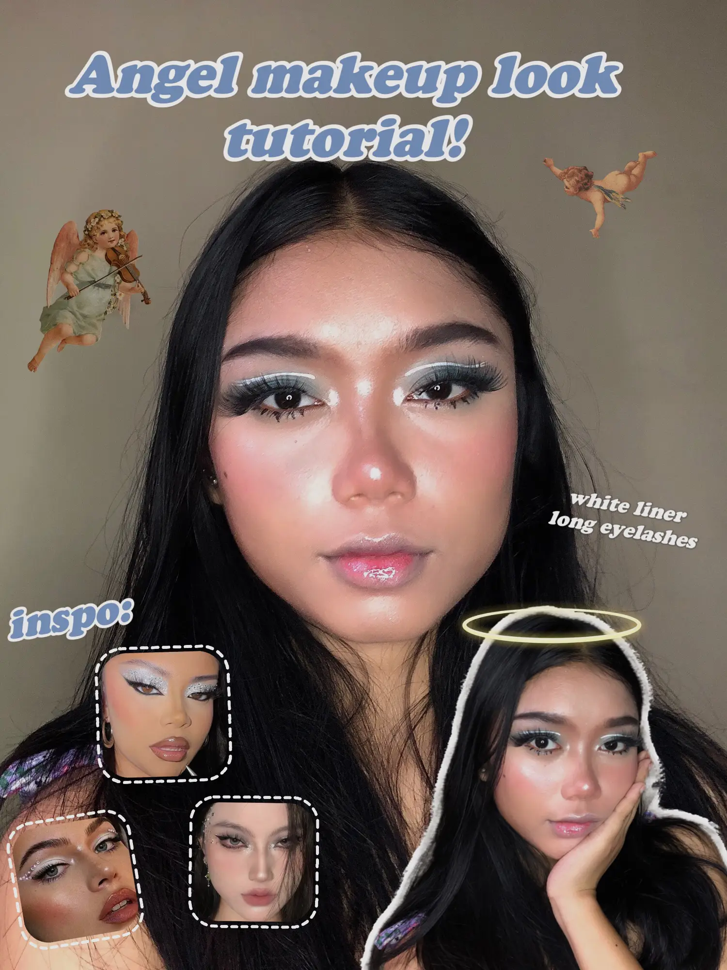 Angel Makeup Tutorial! 😇 | Video published by Aleeh De Vera | Lemon8