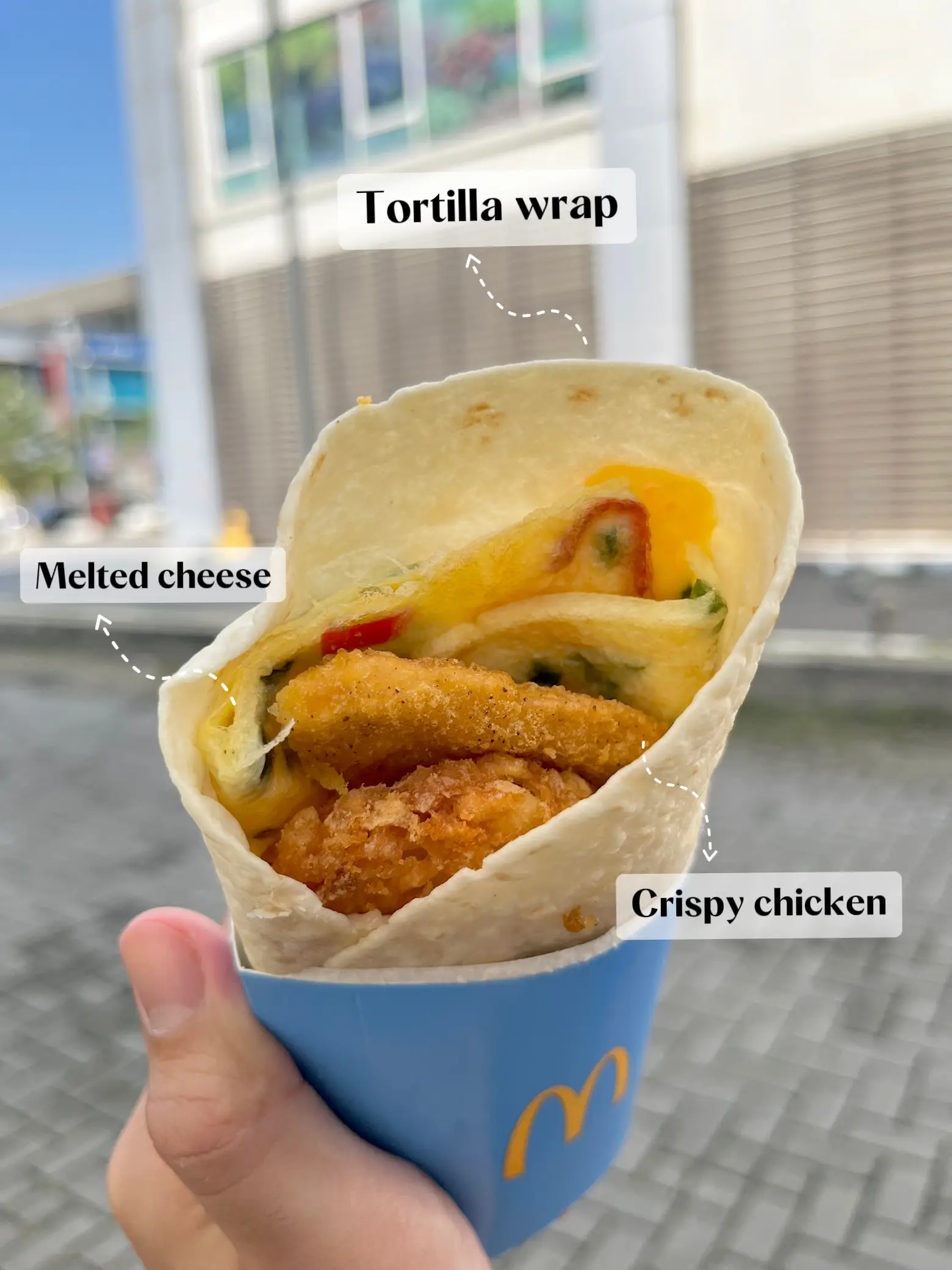 MCD Omelette Wrap New! Breakfast idea food ! 🌯 | Galeri disiarkan oleh ...