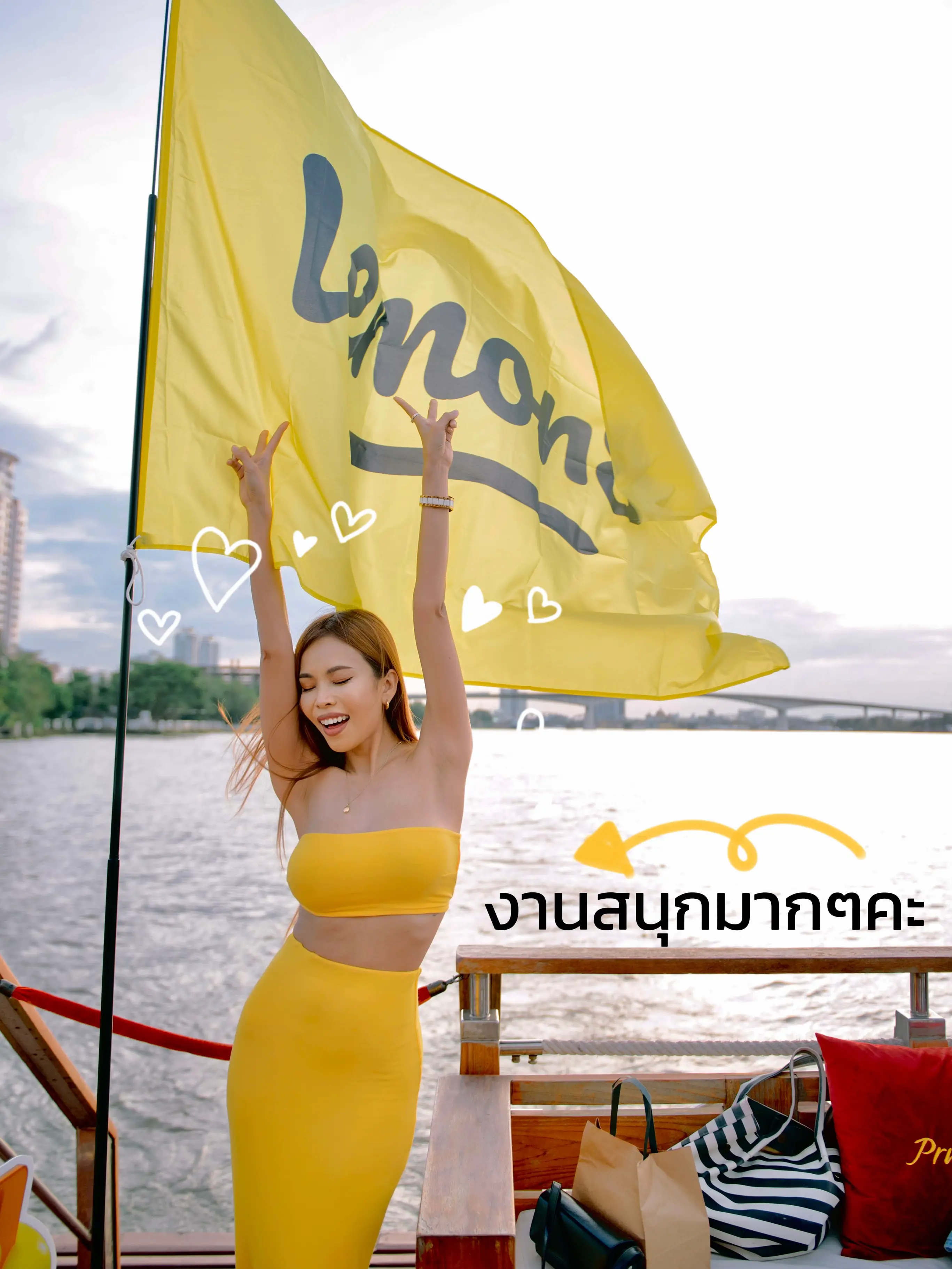 A Day With 🍋Lemon8 🍋1st Anniversary บนเรือหรู | แกลเลอรีที่โพสต์โดย 🍋NETXXNET🍋 | Lemon8