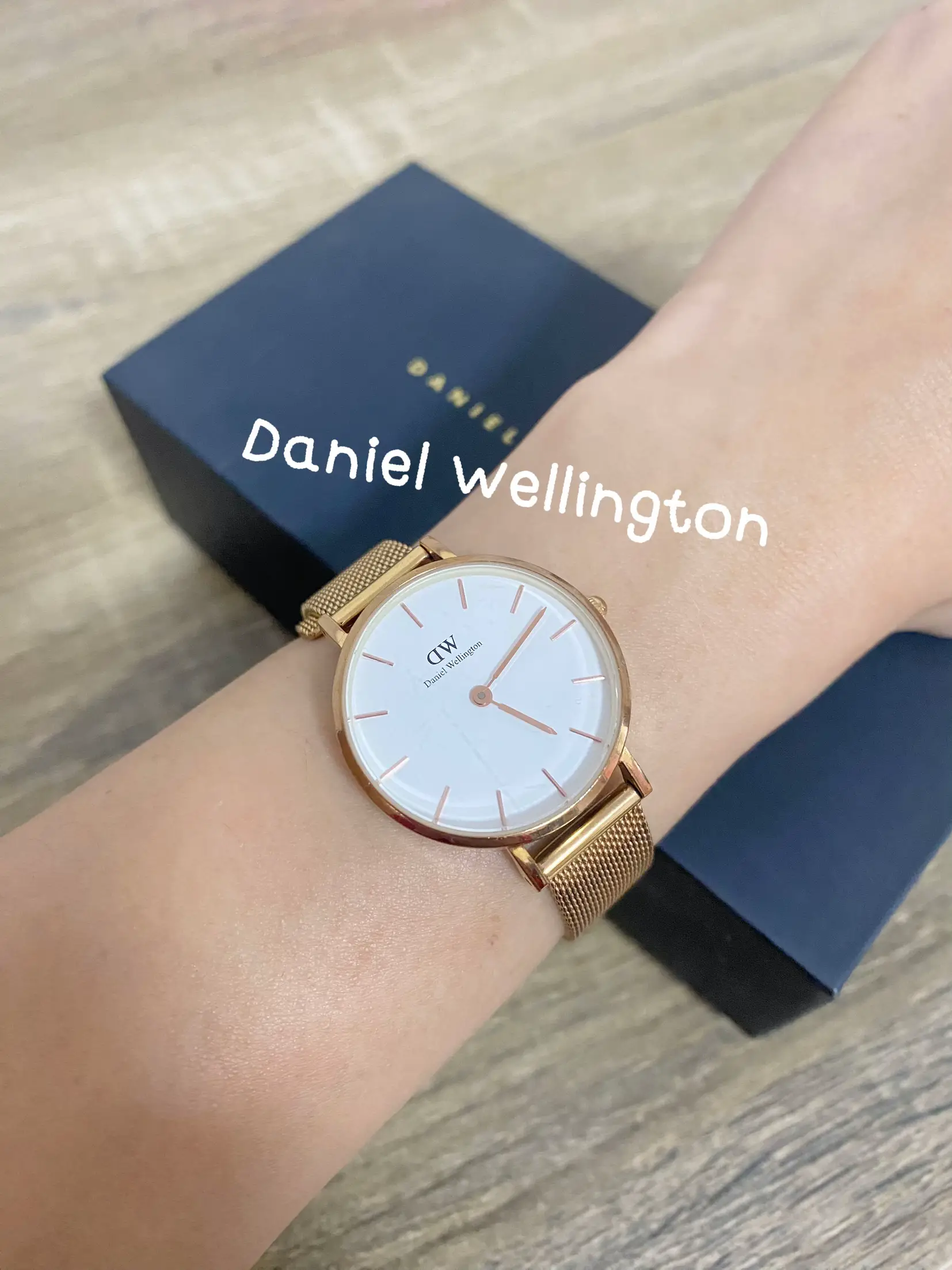 Daniel Wellington watch⌚️🧸 | แกลเลอรีที่โพสต์โดย แพรพลอยรีวิว💐 | Lemon8