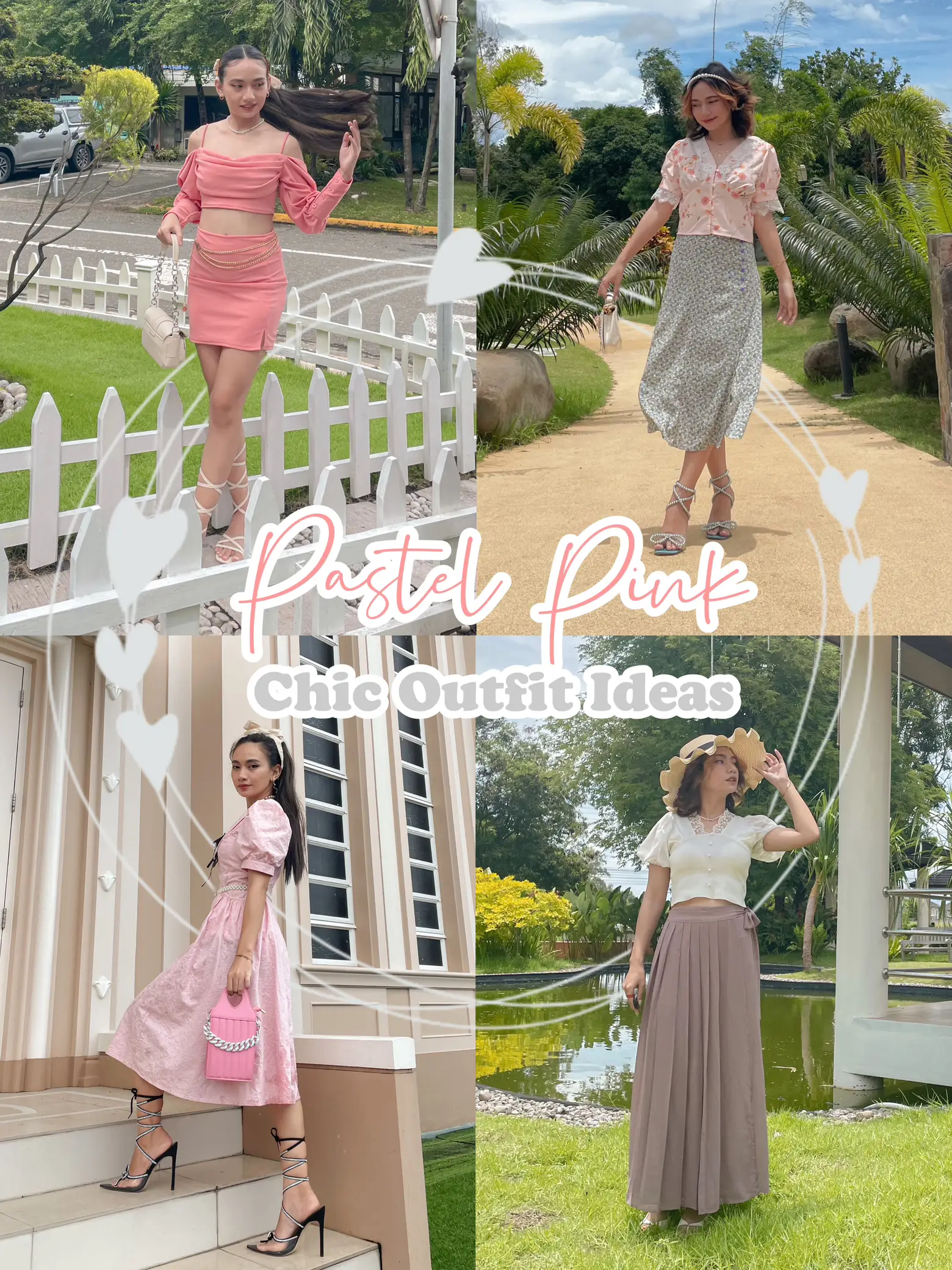Pastel Pink Chic Outfits | แกลเลอรีที่โพสต์โดย cielonatanauan | Lemon8