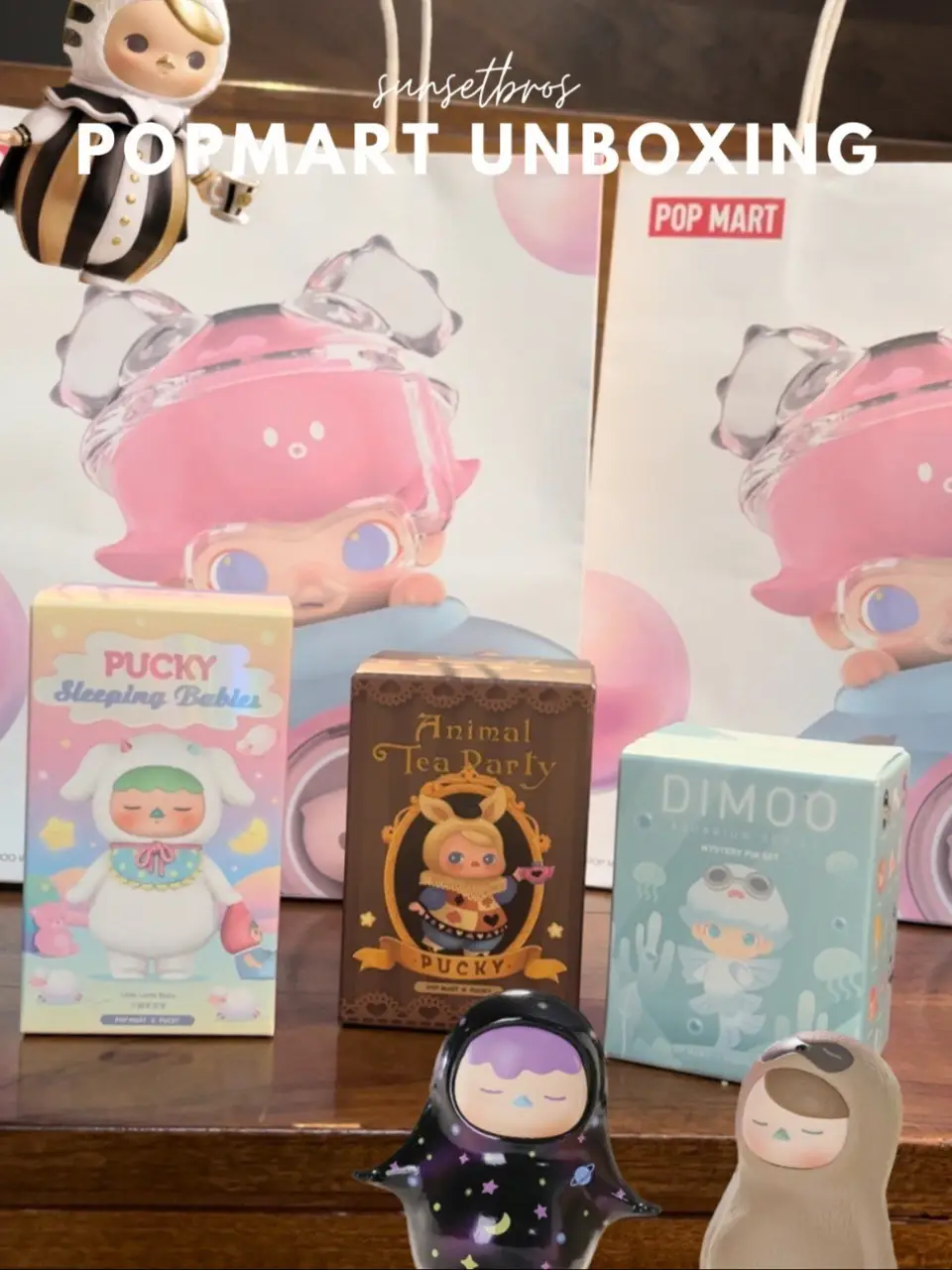 📦 POPMART unboxing asmr!! | Video published by ☀️☀️☀️ | Lemon8