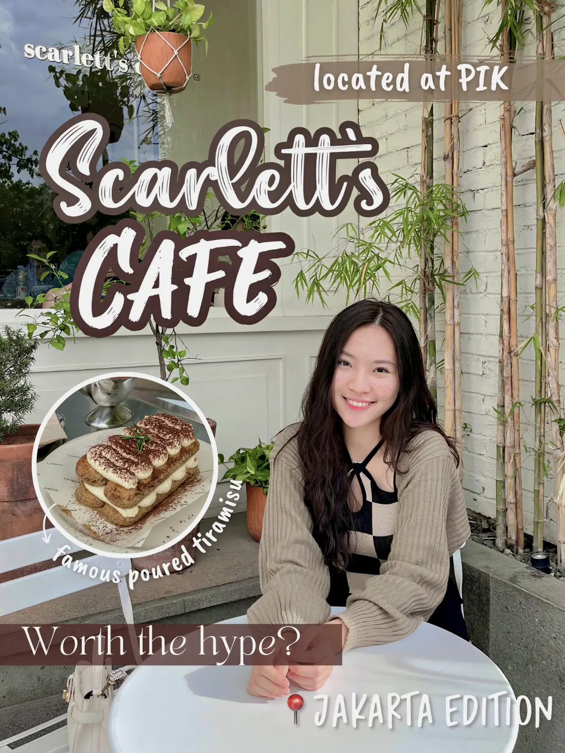 NYOBAIN TIRAMISU SCARLETT’s CAFE 🤤 | Galeri diposting oleh 𝒂𝒖𝒓𝒆𝒍 ⋆୨୧ ...