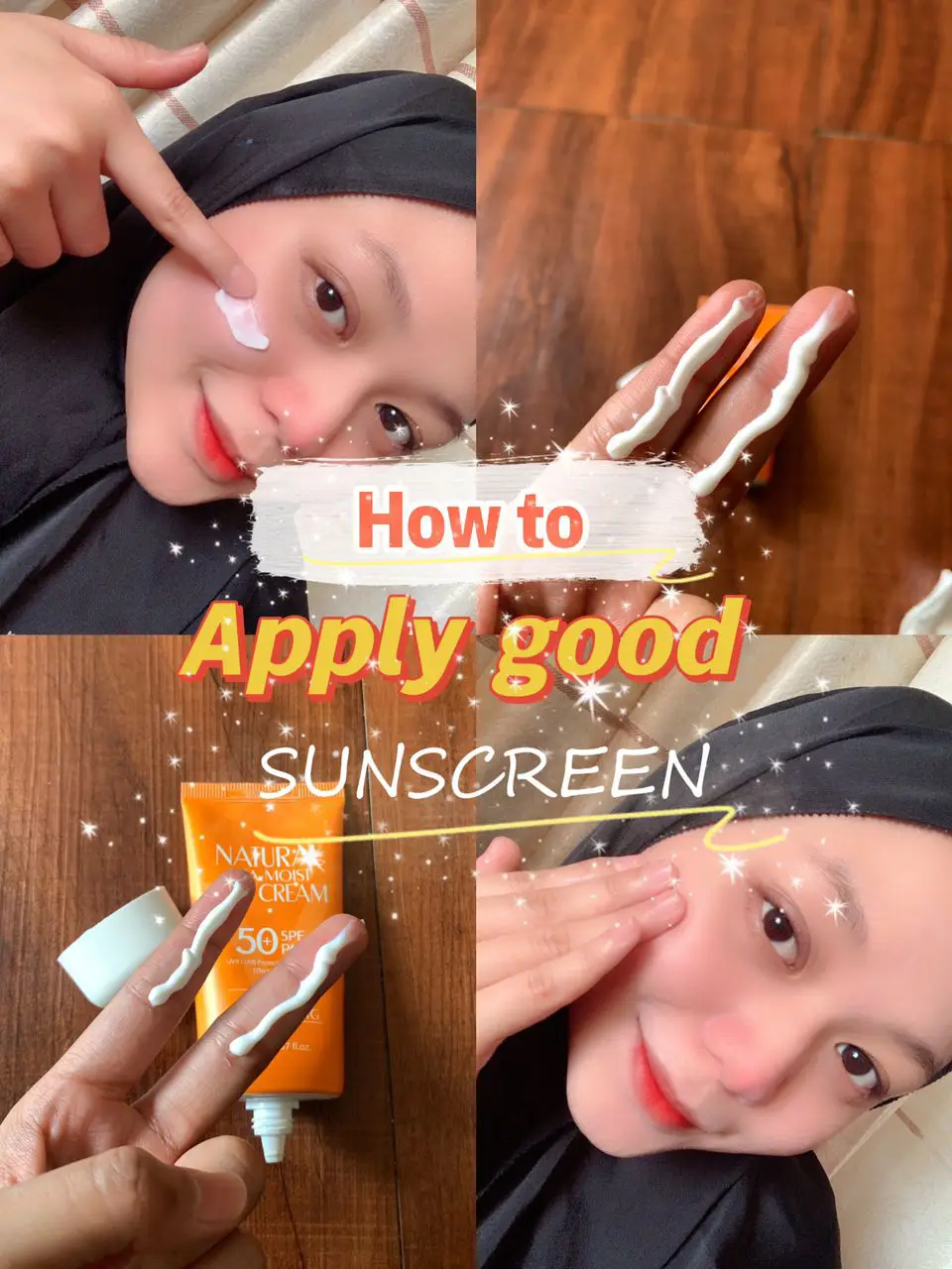 Cara apply suncreen dengan betul 😋 | Galeri disiarkan oleh Minesuhaimi ...