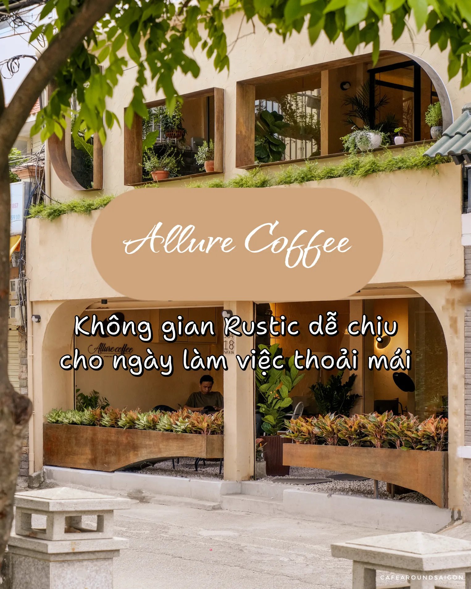 ☕ Allure Coffee - Chiếc quán mang chất Rustic ☕ | Bộ sưu tập do Cafe Around SG☕ đăng | Lemon8