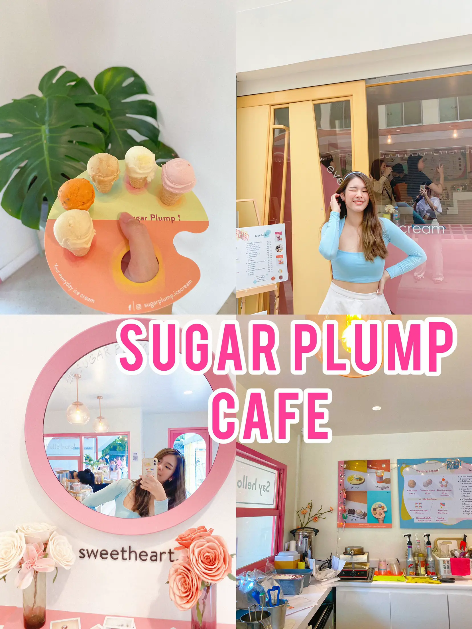 SUGAR PLUMP CAFE | แกลเลอรีที่โพสต์โดย Aiiayaa | Lemon8