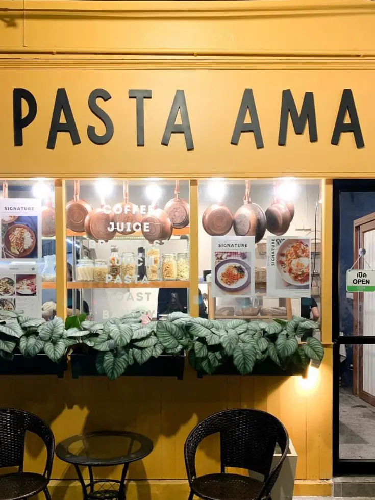 PASTA AMA ร้านสุดฮิตย่านราชเทวี พาสต้าอร่อยม้ากกก เจ้มจ้นสุด🍝 | แกลเลอ ...