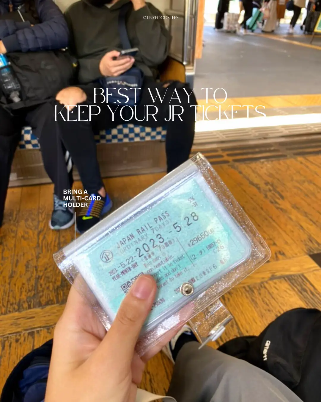 TIP: how to sort your JR Passes and seat tickets‼️ | Gallery posted by ...