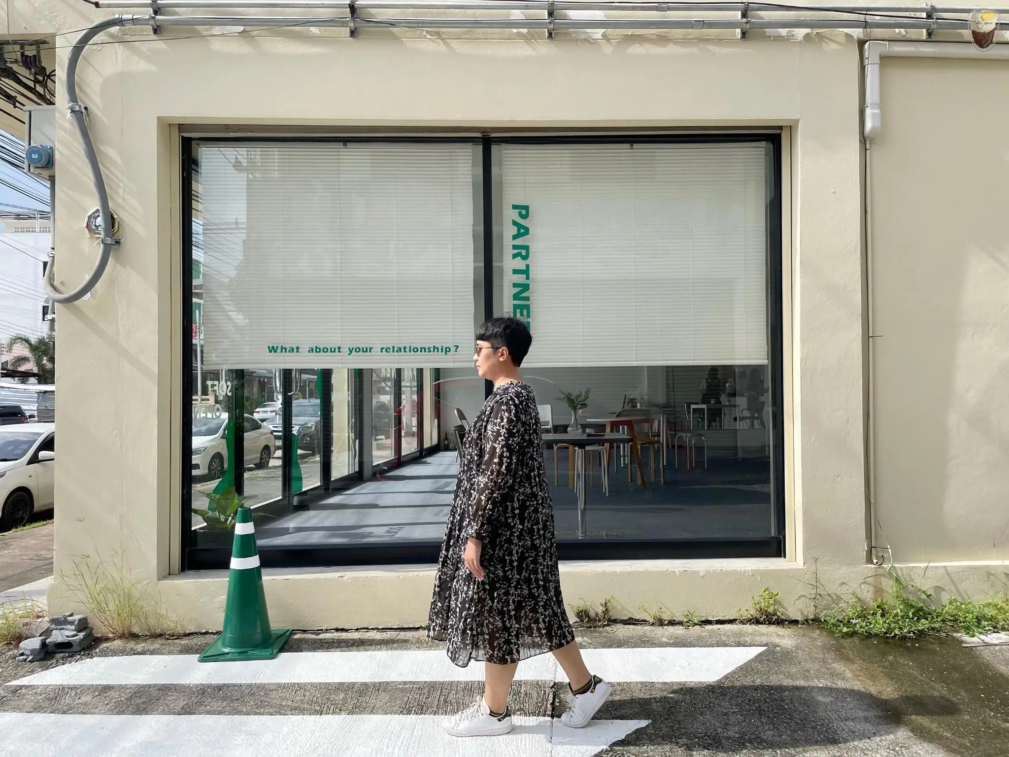 PARTNER.cafe คาเฟ่มินิมอลสไตล์เกาหลี สายมัทฉะห้ามพลาด 🍵 | แกลเลอรีที่โพสต์โดย PookieFoodie | Lemon8