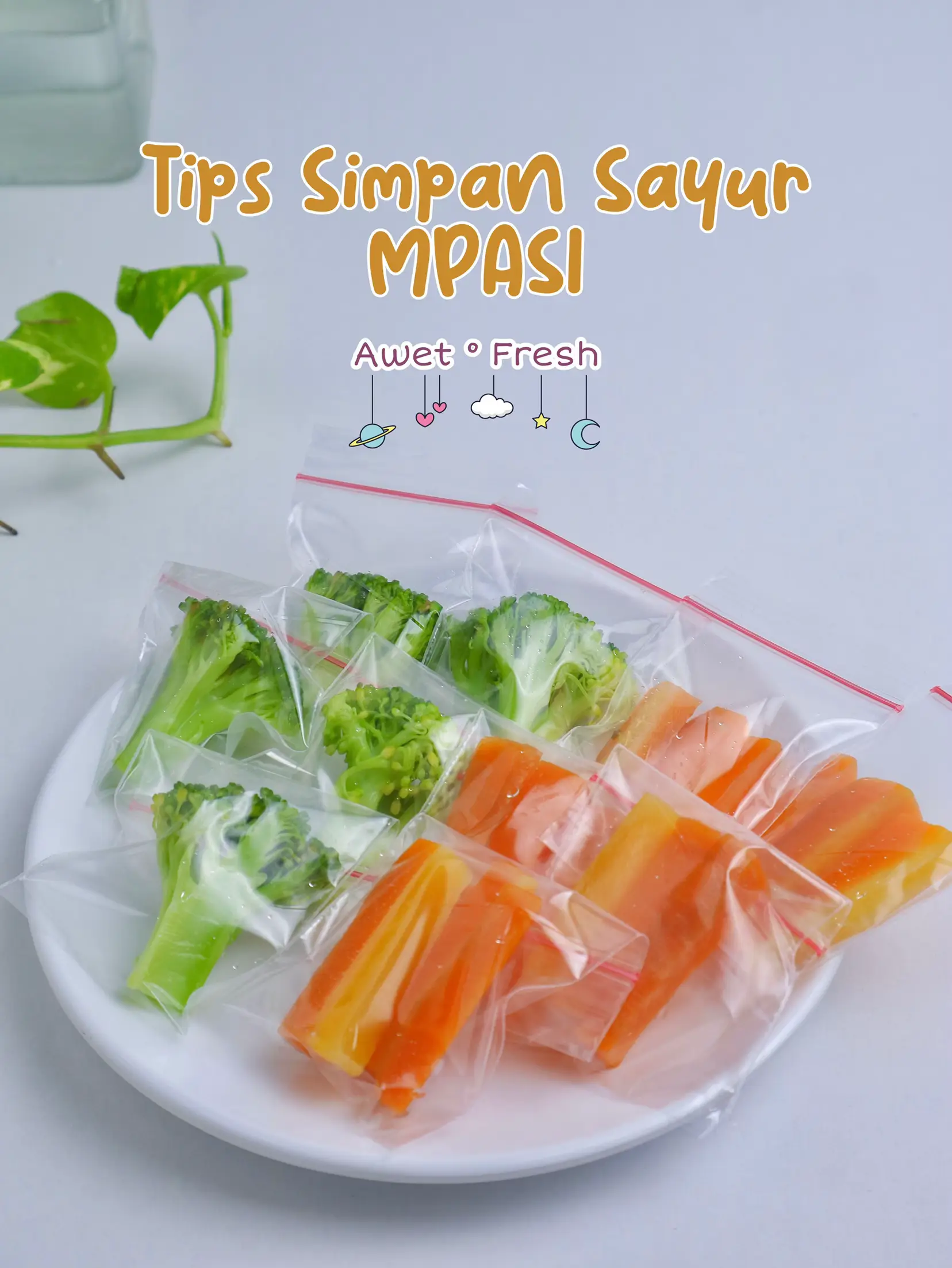 Cara simpan sayur Mpasi | แกลเลอรีที่โพสต์โดย Noa nyam nyam | Lemon8