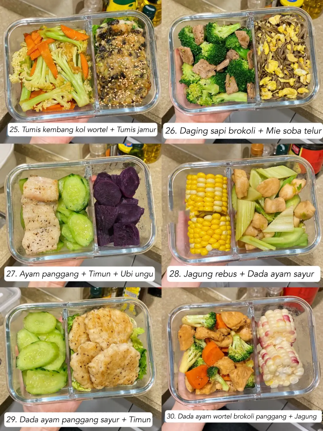 30 MENU BEKAL SEHAT UNTUK KE TEMPAT KERJA 😱 | Galeri diposting oleh ...