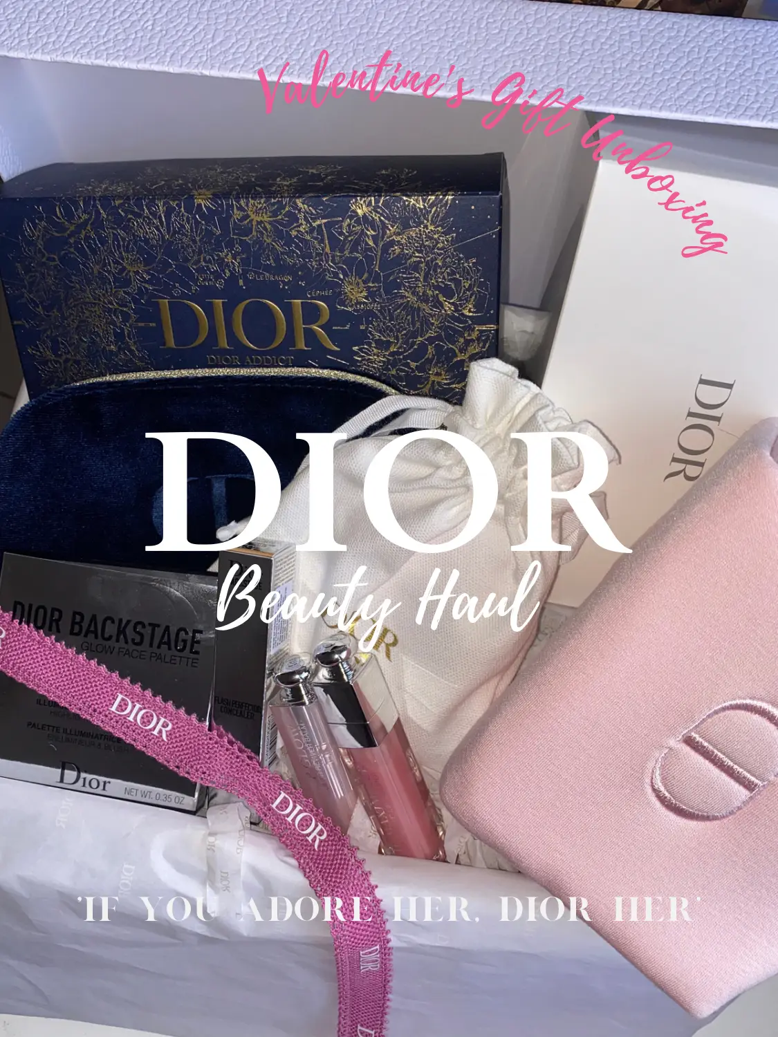 MY BF GOT ME A BIG BOX ON DIOR | UNBOXING | Video diterbitkan oleh PINK | Lemon8