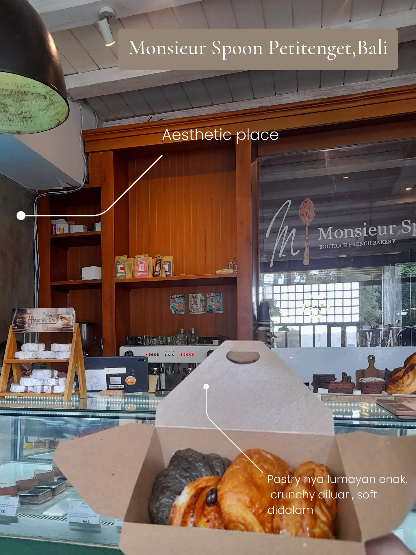 REVIEW MONSIEUR SPOON BALI, EDISI VALENTINE CAFE | แกลเลอรีที่โพสต์โดย Calelune | Lemon8