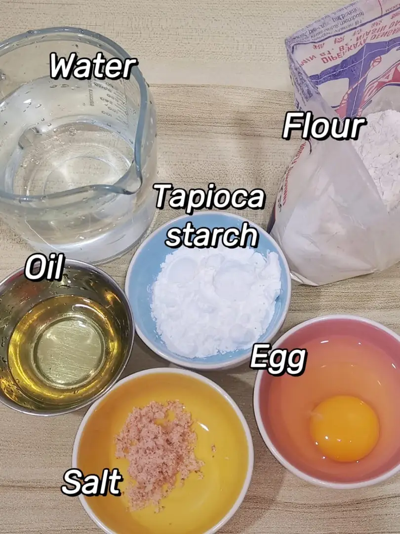 Homemade Mee Hun Kueh (Handtorn Noodles) Recipe🍜 | Galeri disiarkan ...
