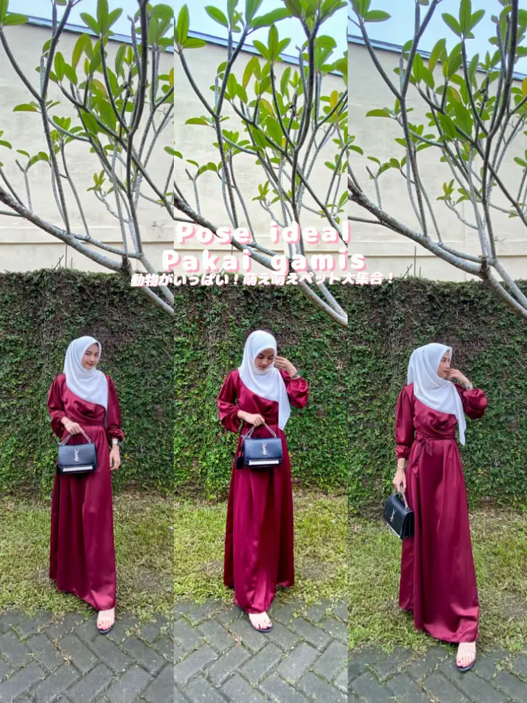 OOTD buat yang pake gamis | Galeri diposting oleh Amanda | Lemon8