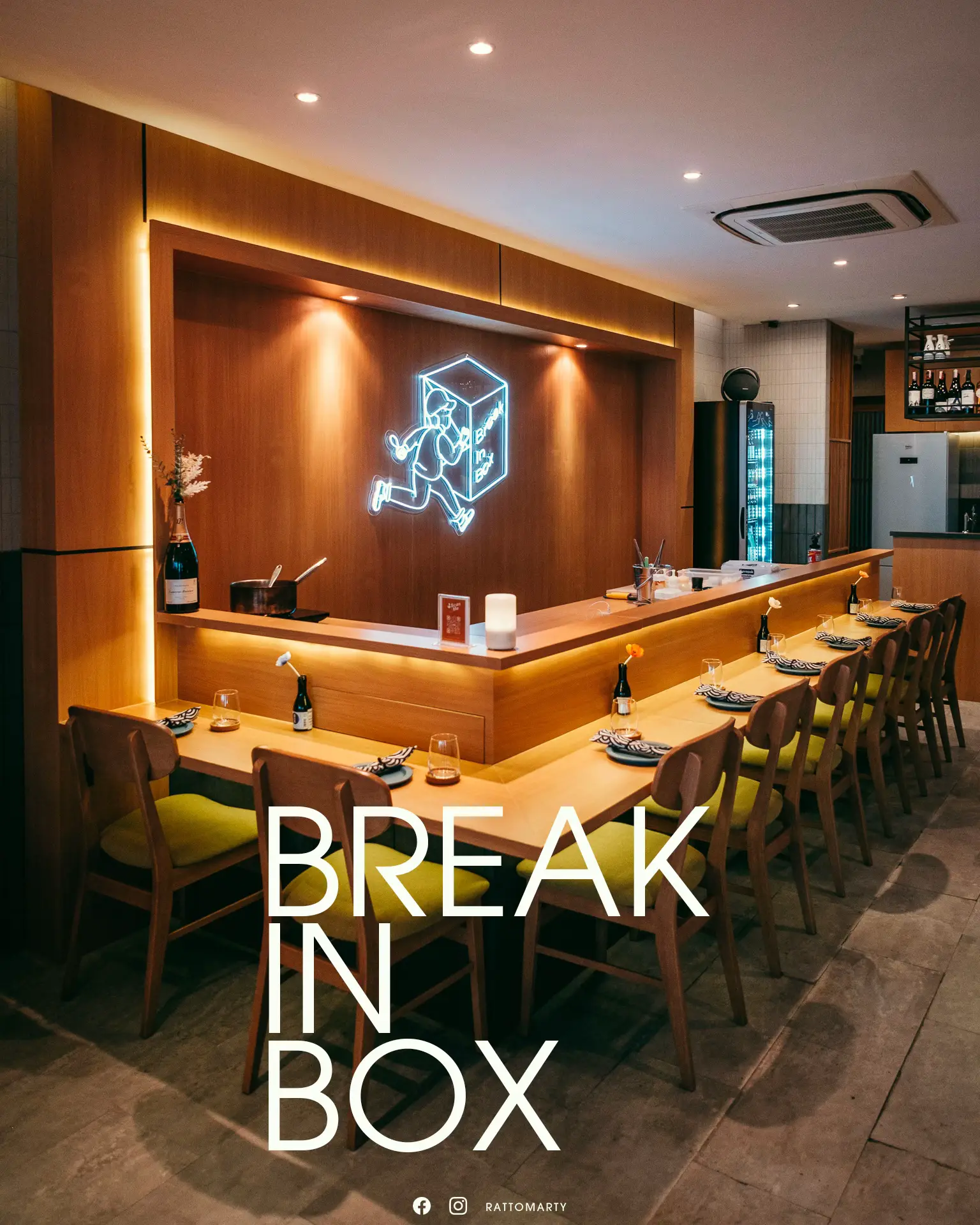 BIB（Break In Box）コンテンポラリータイレストラン風のエリア | Rattomarty が投稿したフォトブック | Lemon8