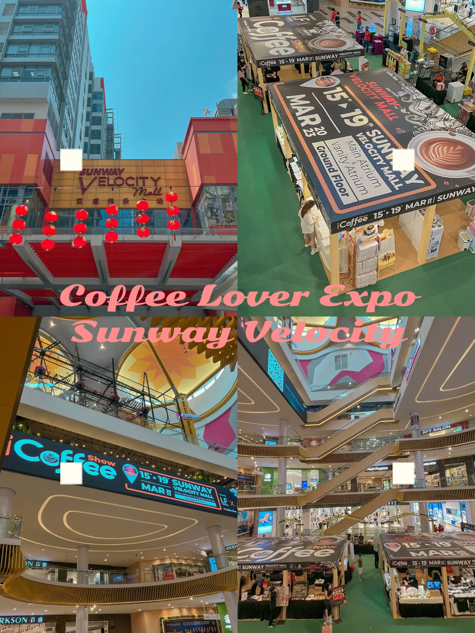 ICOFFEE X Sunway Velocity 15-19/03 | Galeri disiarkan oleh Tan Pei Ling ...