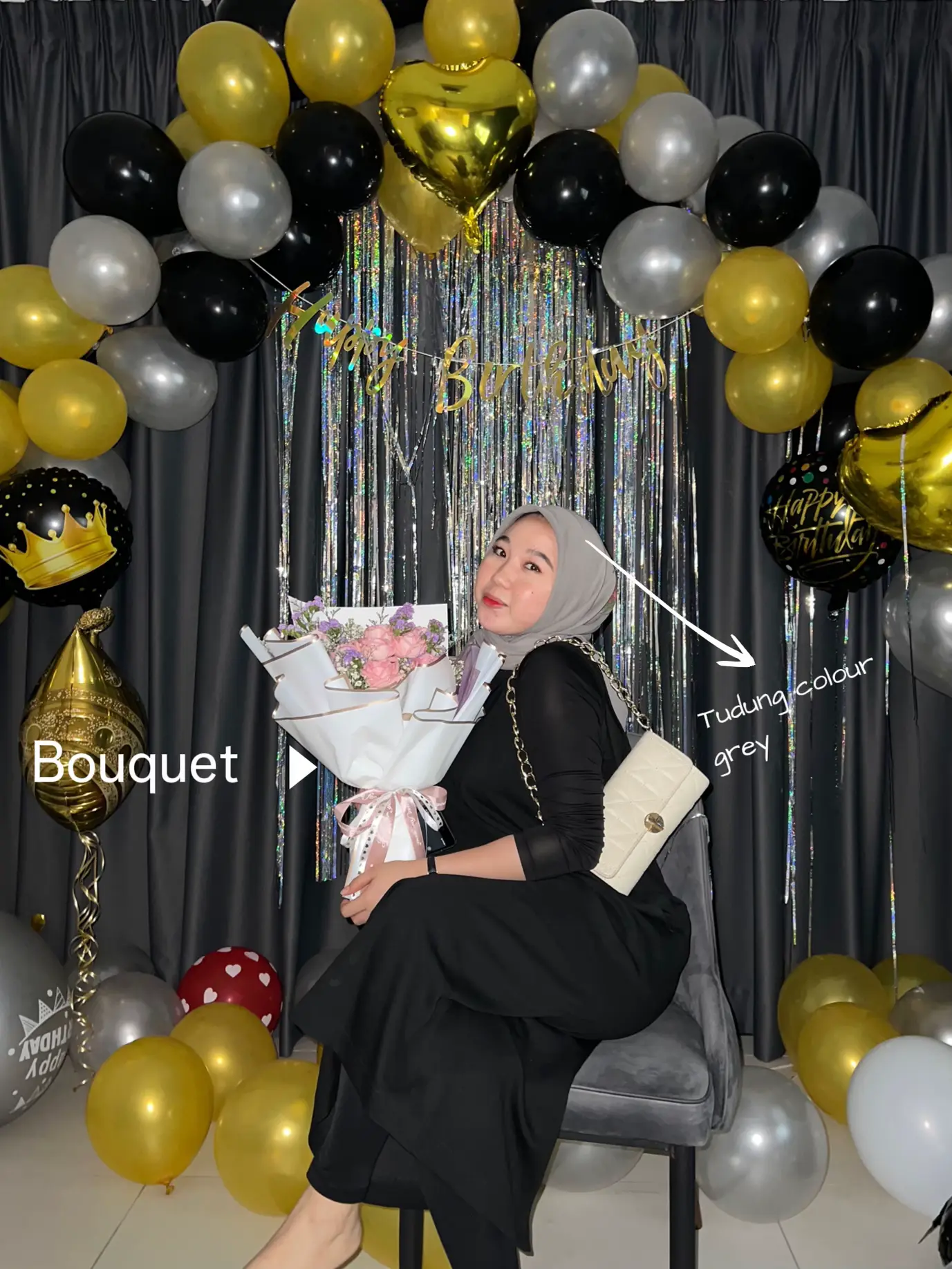 simple black theme birthday girl outfit🖤💃🏼 | Galeri disiarkan oleh Junee | Lemon8