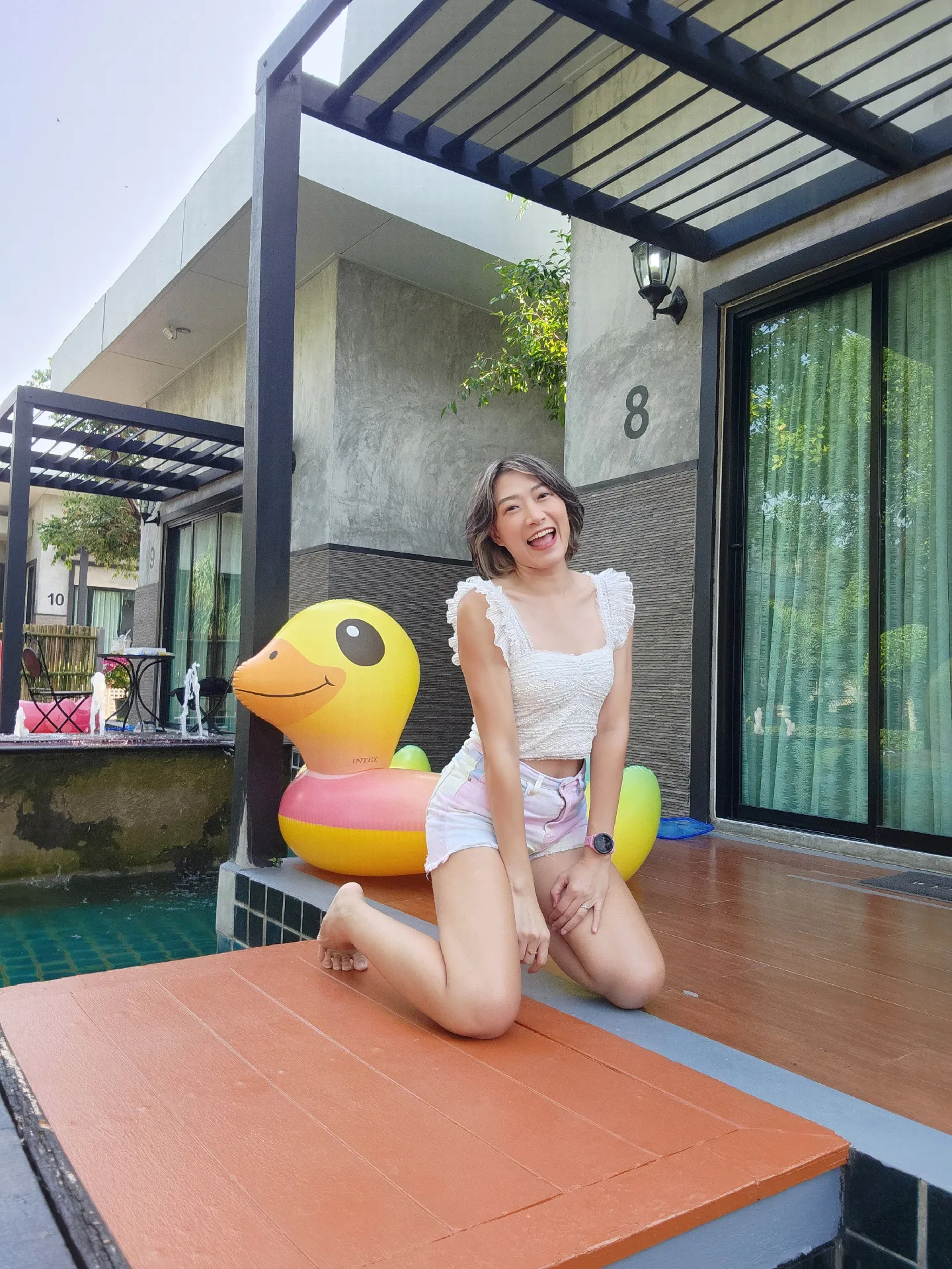 ที่พักใกล้กรุงเทพ พูลวิลล่า มาเป็นกลุ่ม คุ้มสุดๆ | แกลเลอรีที่โพสต์โดย Pornmanee June | Lemon8