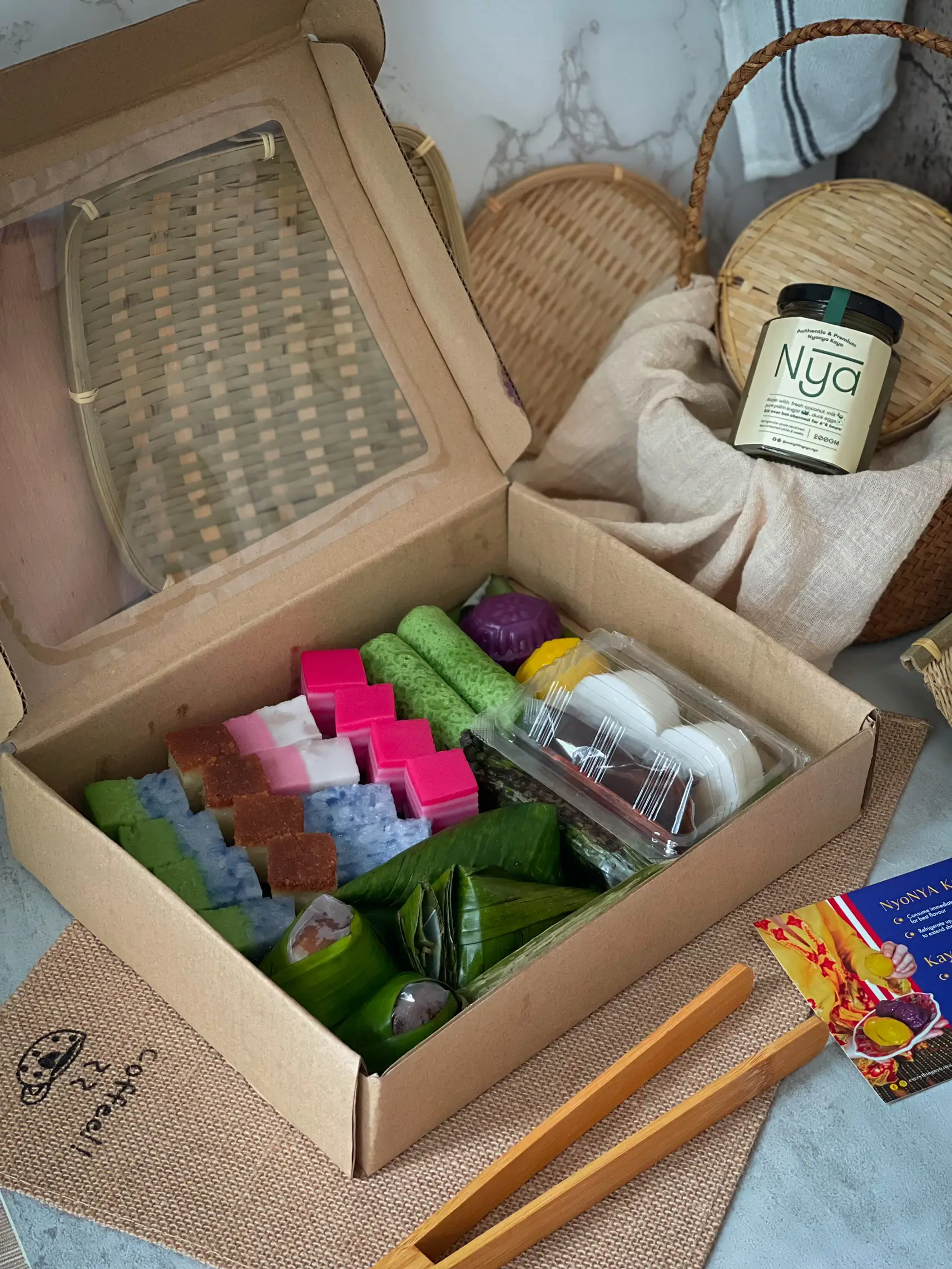 🇲🇾 Party Desserts Box | Pretty & Sedap Kuih Set 💖 | Galeri disiarkan ...