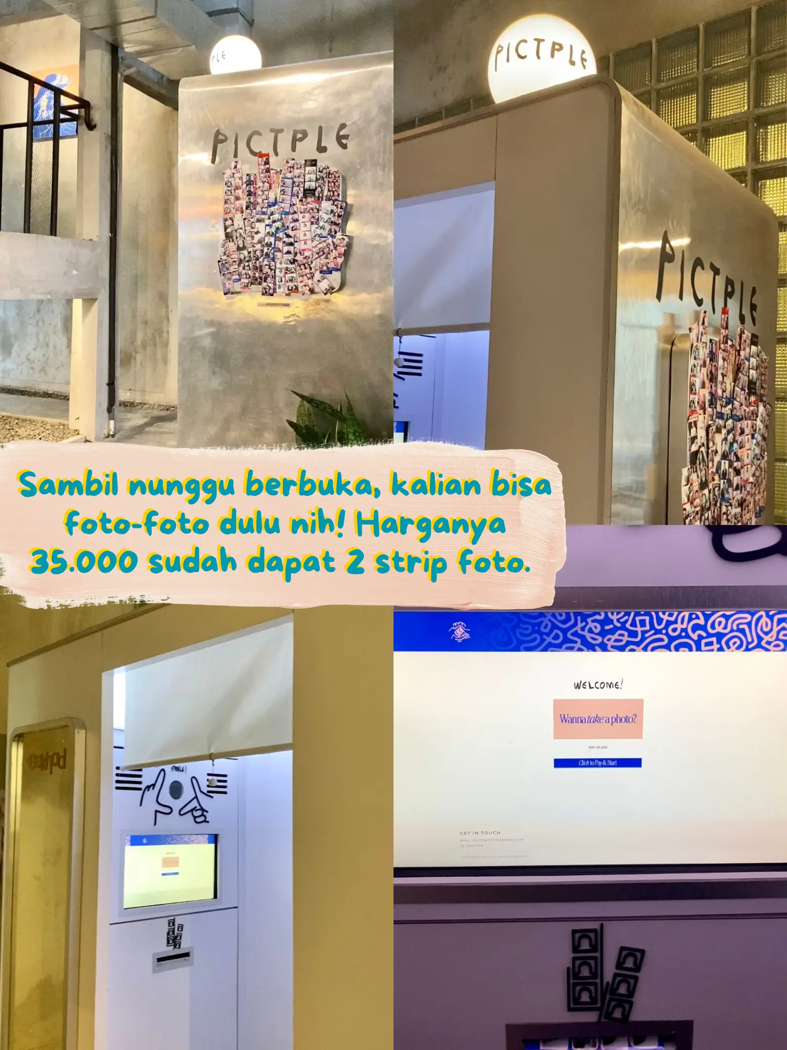 BANYAK PILIHAN MAKANAN + BISA PHOTOBOX DISINI!🙌🏻 | Galeri diposting ...