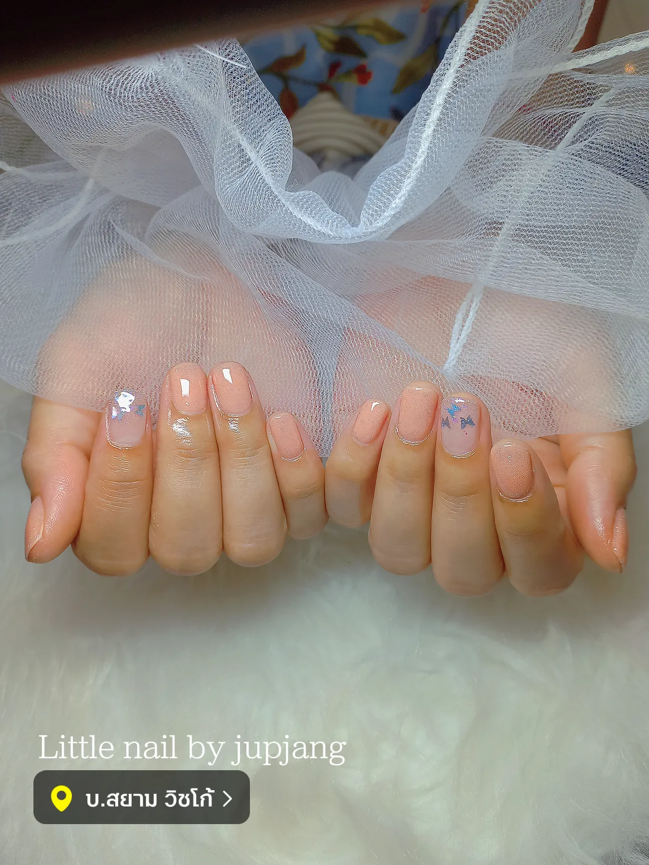 ส้มรักพ่อ😁😄😆 | แกลเลอรีที่โพสต์โดย Little nail by | Lemon8