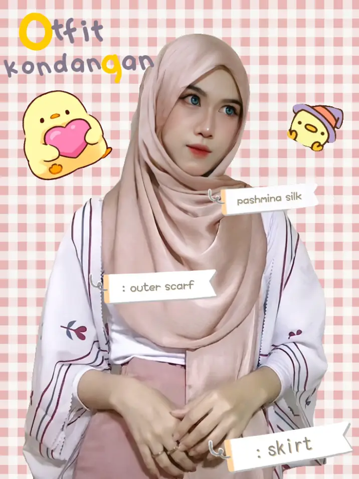 kondangan with outer scarf | Galeri diposting oleh quinnee | Lemon8