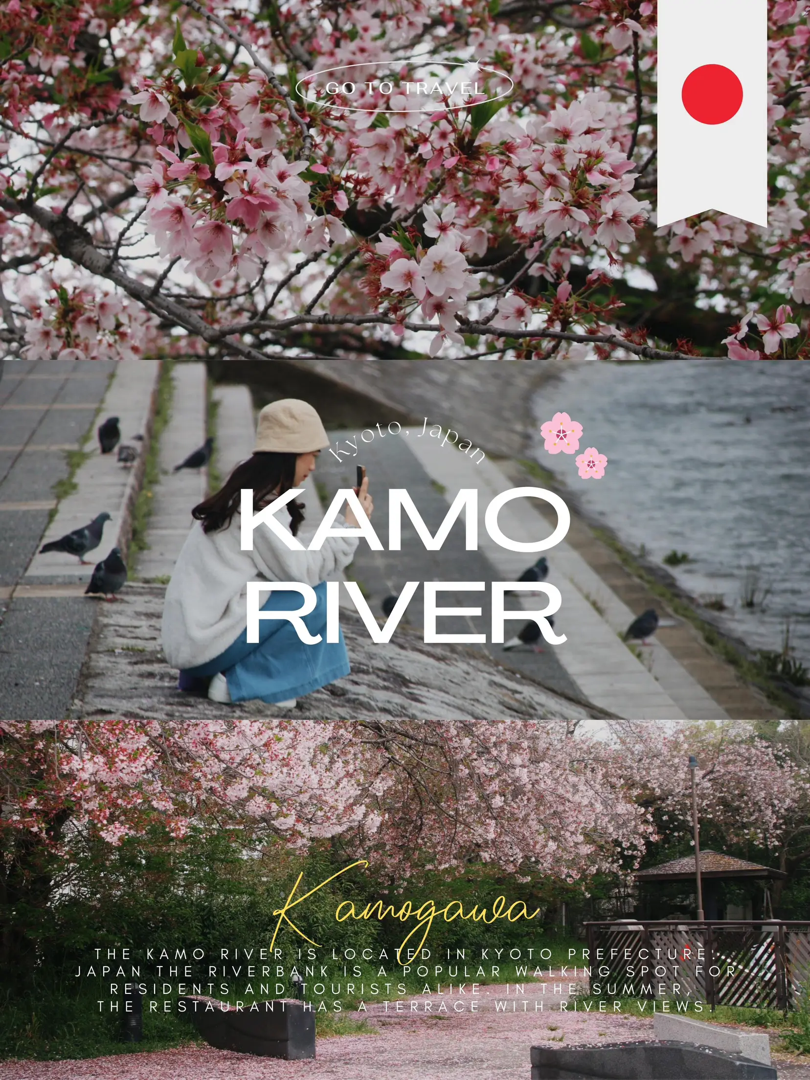 Kamo River🇯🇵 นั่งชิวๆริมแม่น้ำคาโมะ | แกลเลอรีที่โพสต์โดย Megurigirls ...