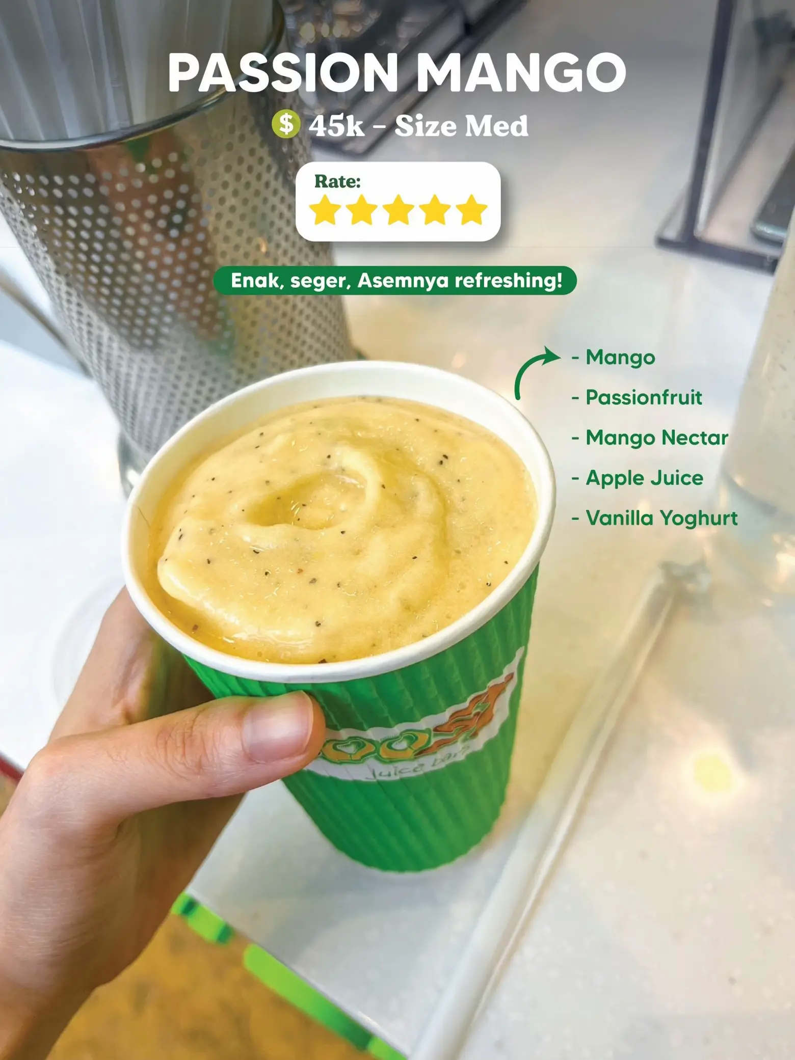 Favorite Menu di Boost! | Galeri diposting oleh Reiviolita | Lemon8