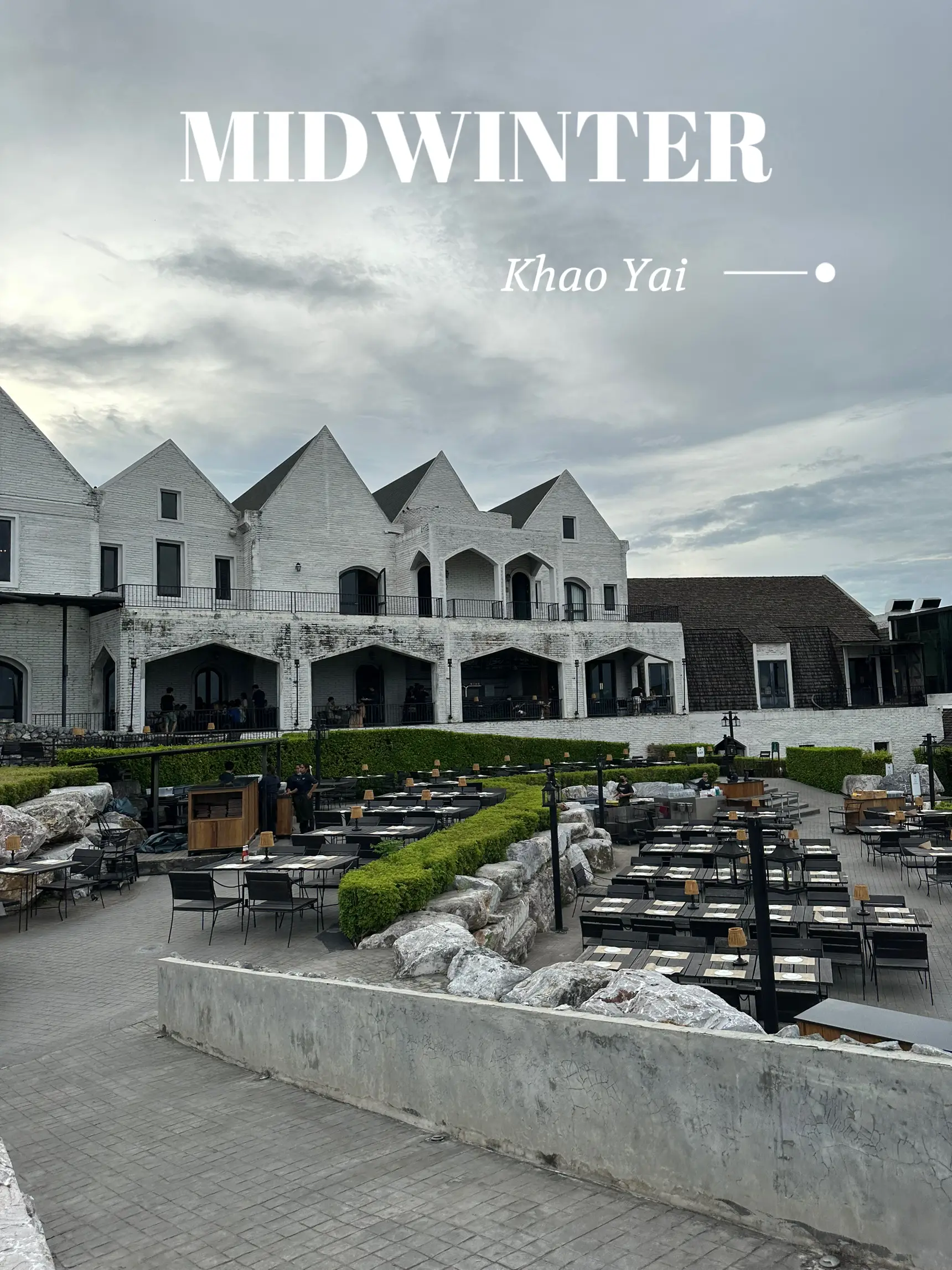 🍽️ Midwinter Khao Yai 🥂 ดินเนอร์ฉลองวันครบรอบ 👫🏻 | แกลเลอรีที่โพสต์โดย M'MoMay Wichchu | Lemon8