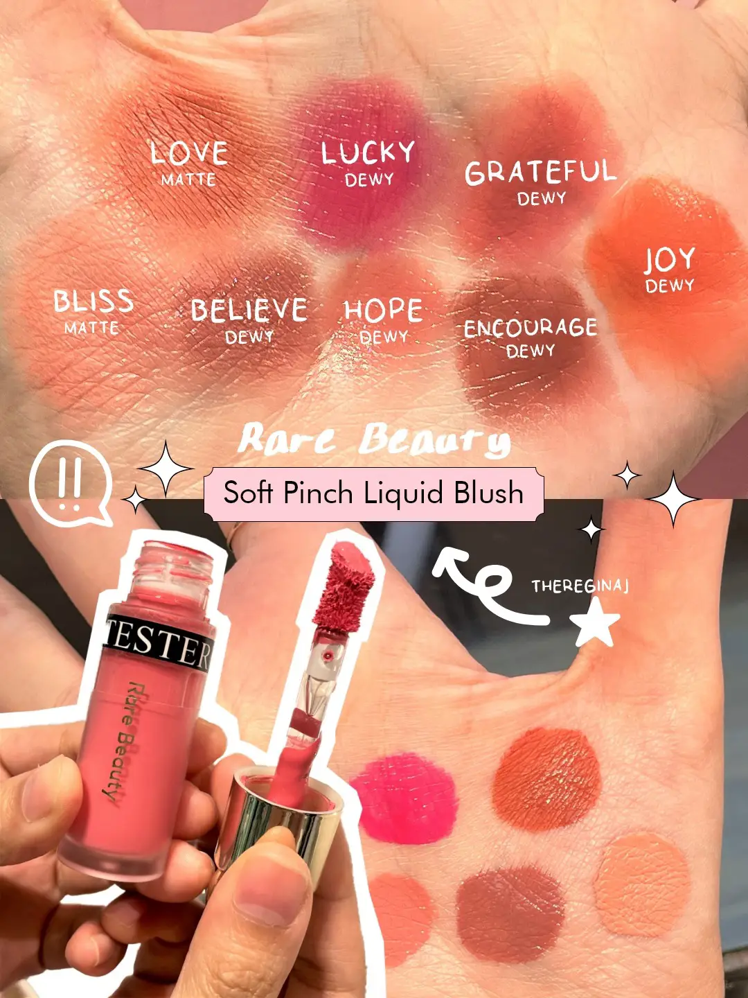 💐 Swatching Rare Beauty on NC20 Skin! | Galeri diposting oleh regina ...