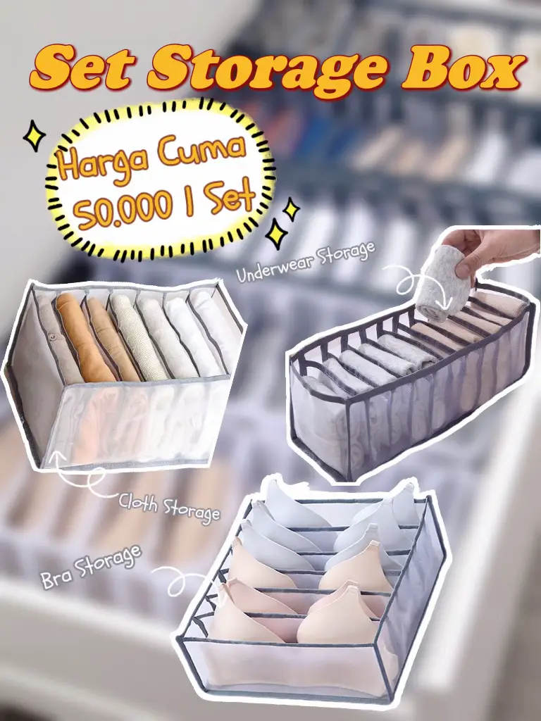 Storage Box Set Harga Murceu,50rb AJAH! Cek disini | Galeri diposting ...