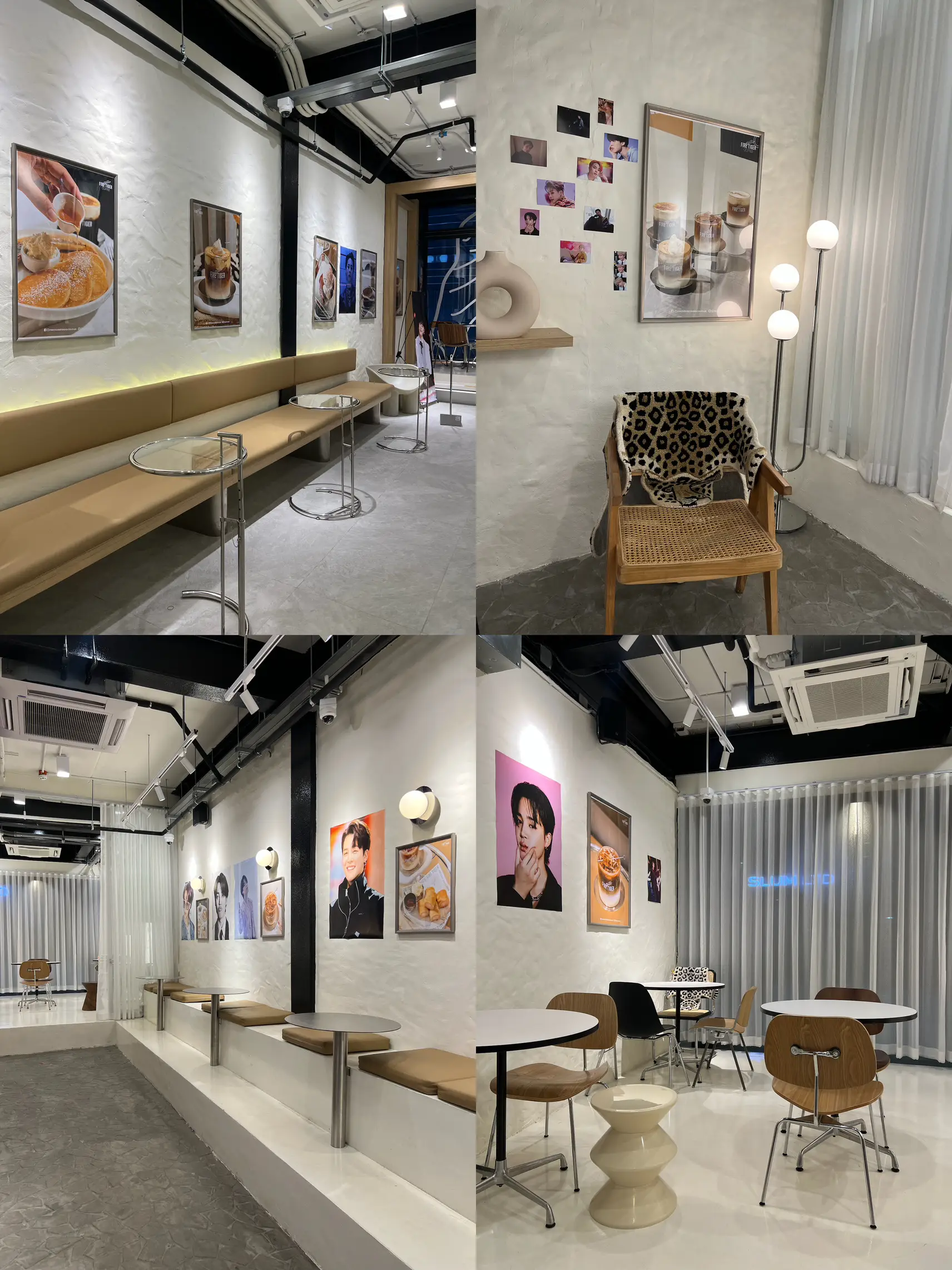 จุดเช็คอินคาเฟ่แห่งใหม่ใจกลางสยาม - Fire tiger coffee 🐯🧋 | แกลเลอรีที่โพสต์โดย bentenntn | Lemon8