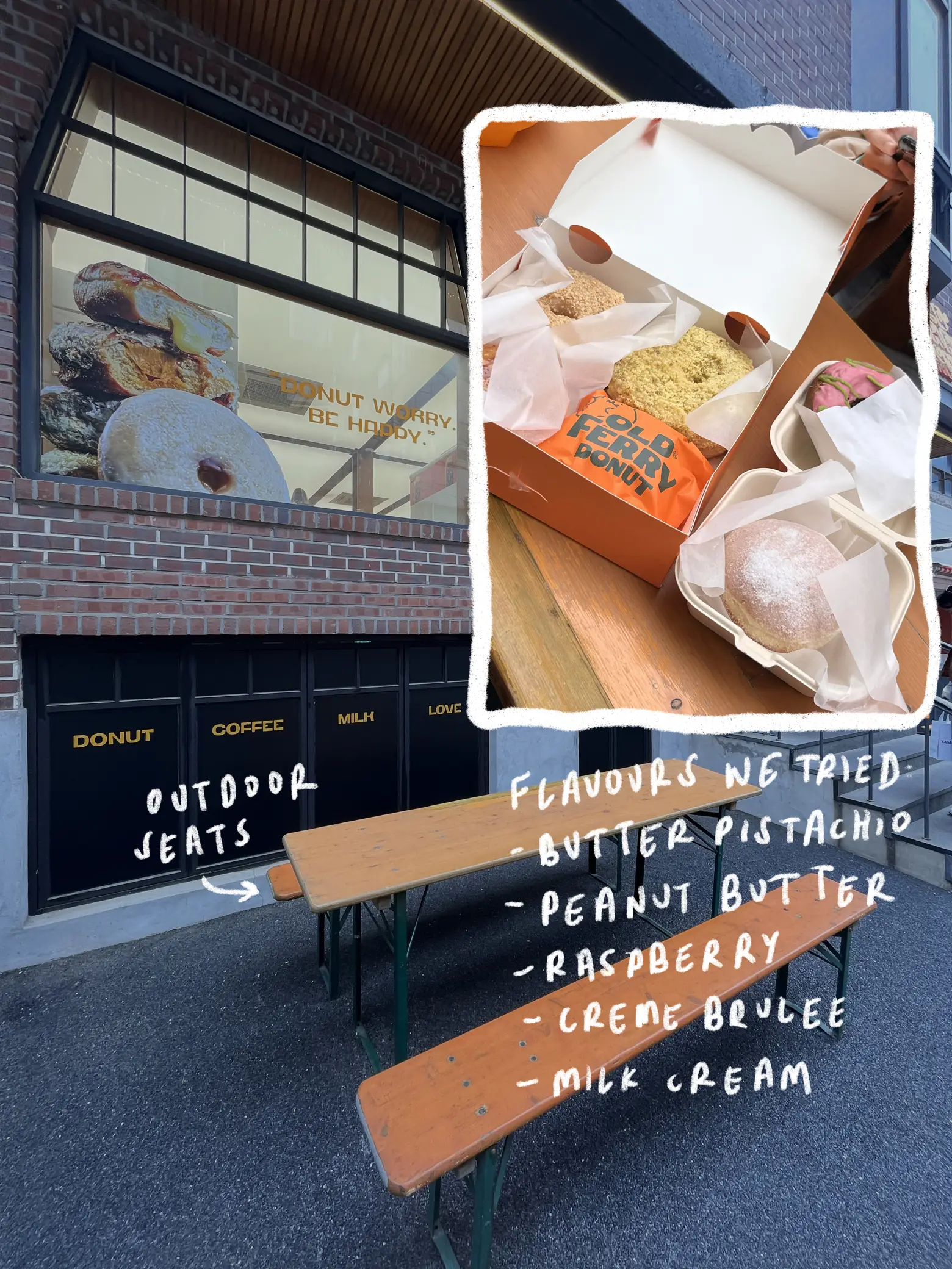 old ferry donuts in Seoul! 🍩🇰🇷 | Gallery posted by naomi | Lemon8