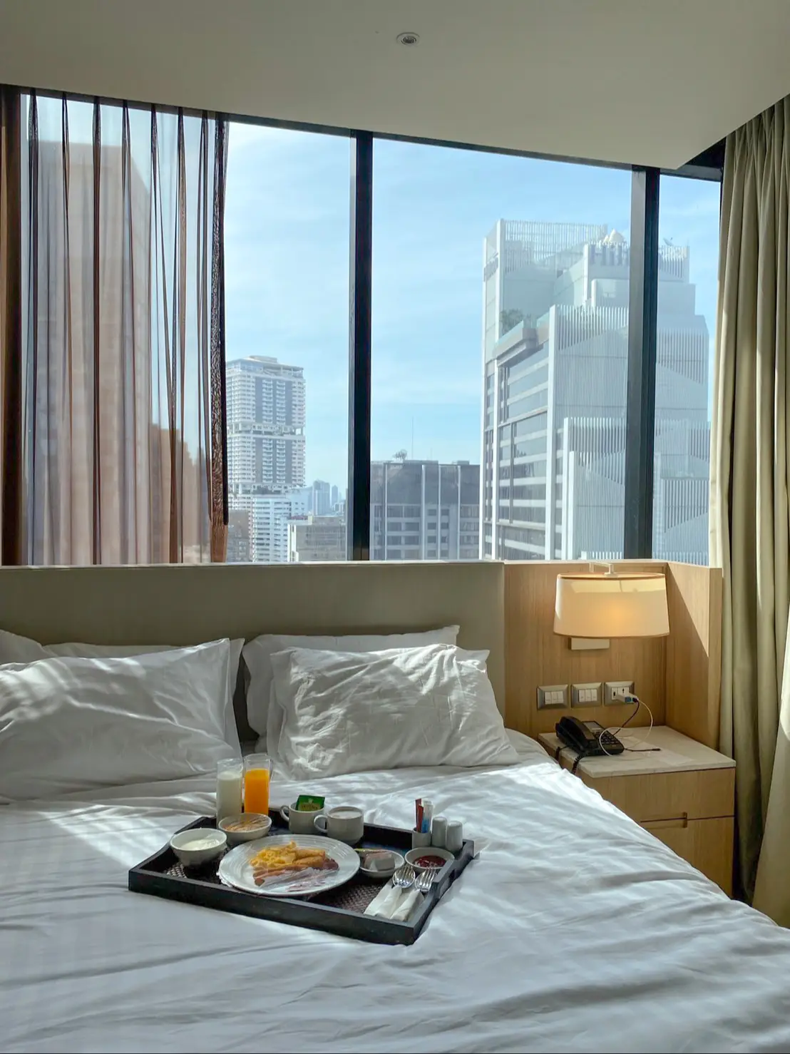 BKK Staycation Part - SKYVIEW Hotel Bangkok | แกลเลอรีที่โพสต์โดย Theworldisoutth | Lemon8