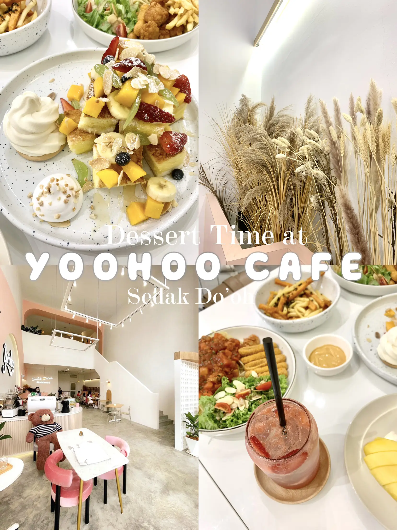 SEDAK DO’OH : YOOHOO DESSERT CAFE | Galeri disiarkan oleh Sofia Shahida🌻 | Lemon8
