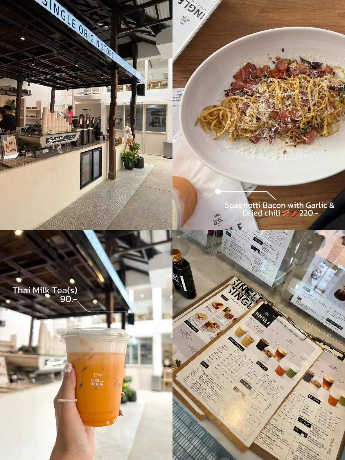 ☕️ Single Origin Store ท่าแพ คาเฟ่กาแฟไทย🍃 ชิคกรุบ | แกลเลอรีที่โพสต์โดย Vaews | Lemon8