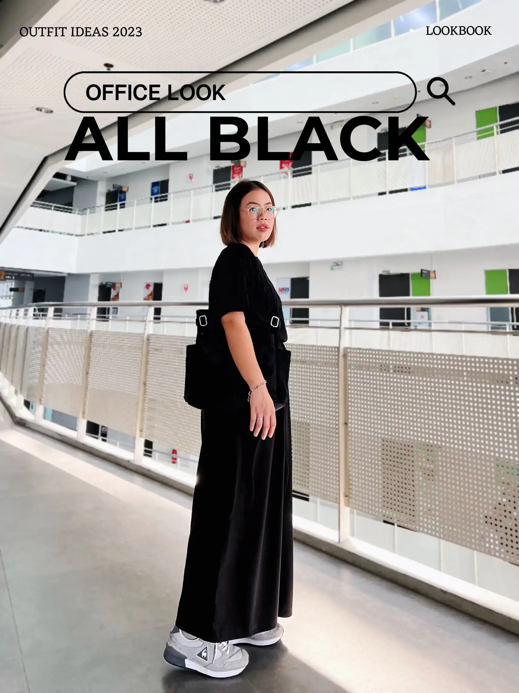 📸OOTD OFFICE LOOK | EP.4 All Black Style⚫️ | แกลเลอรีที่โพสต์โดย ไก่ดอนชอบรีวิว | Lemon8
