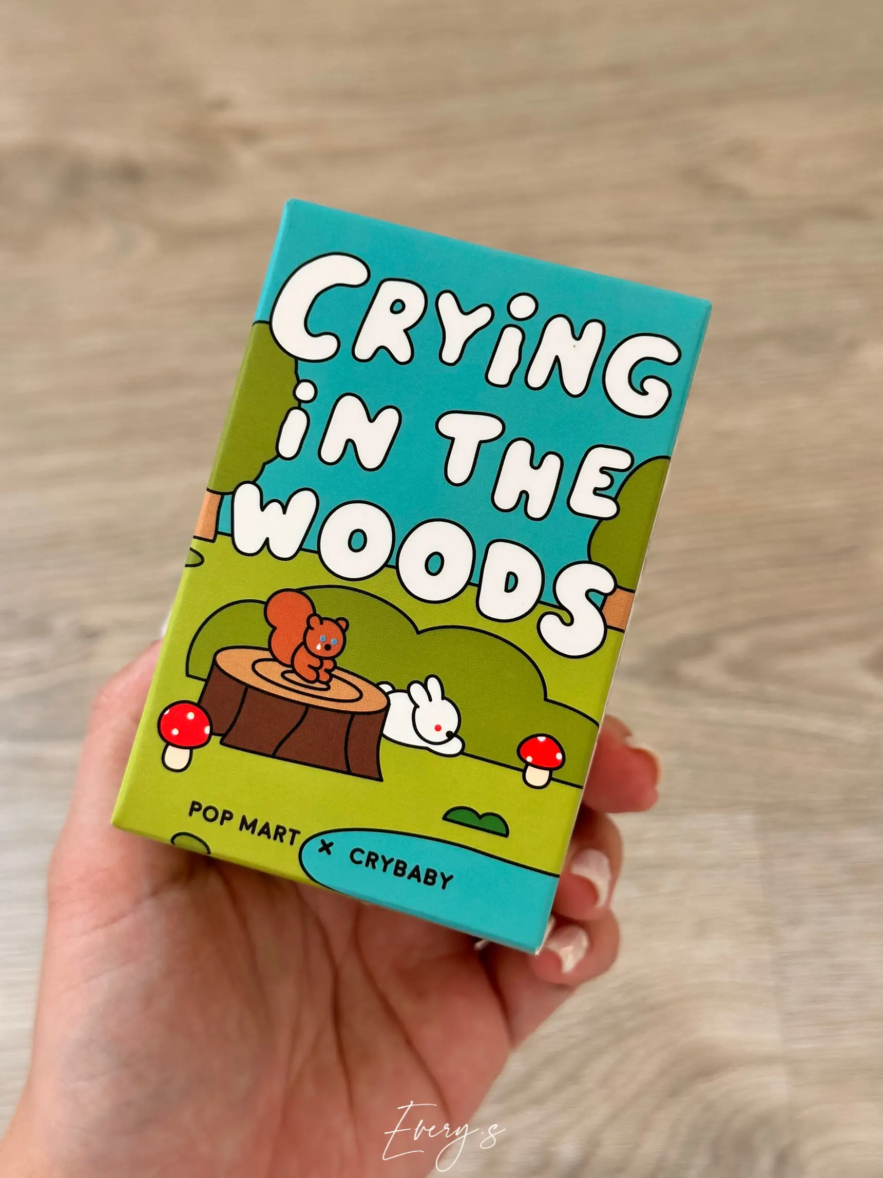 Cry Baby : crying in the woods | อาร์ตทอยที่ต้องมี🪵😶‍🌫️ | แกลเลอรีที่ ...