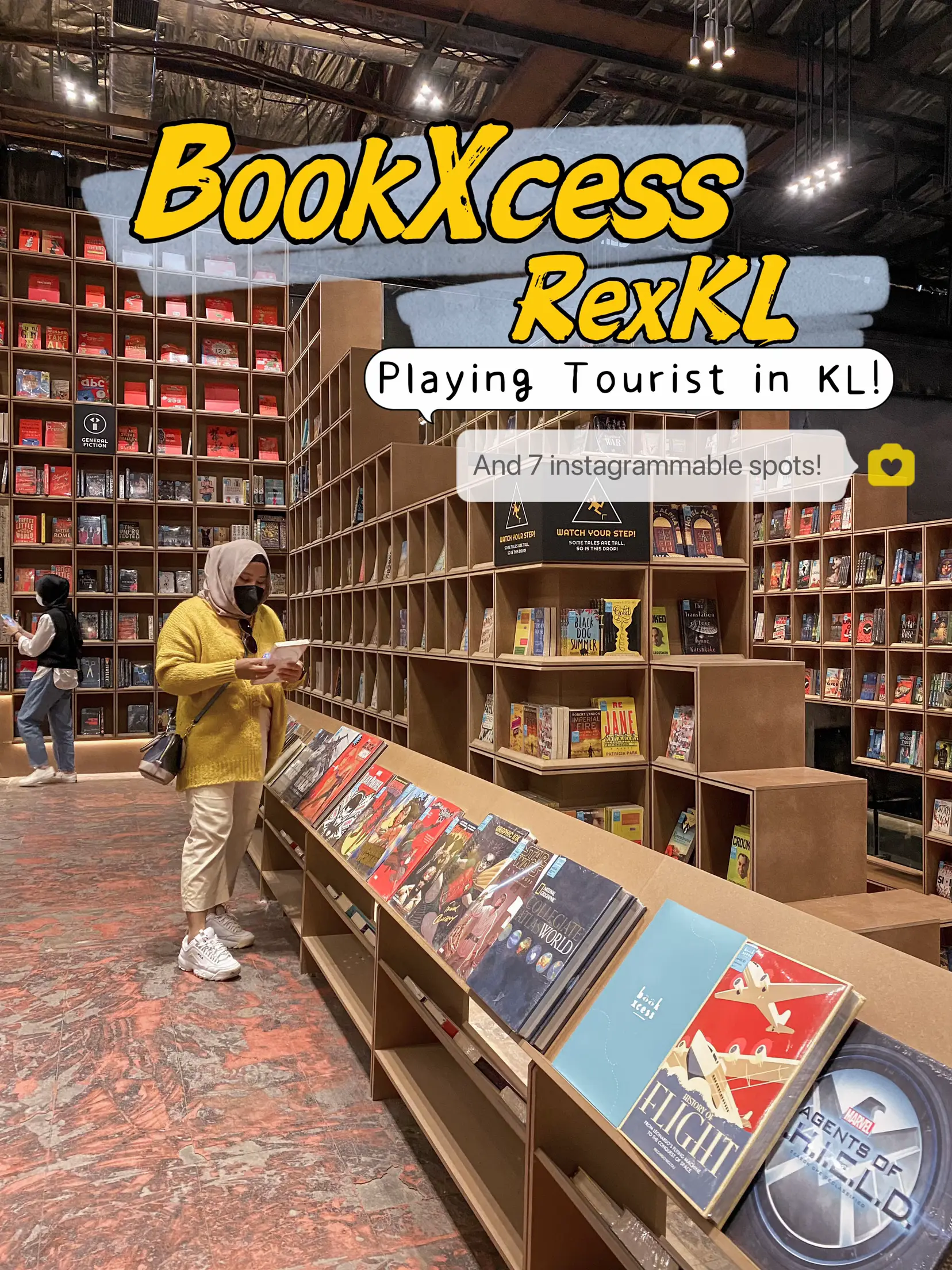 What To Do in KL : Visit the BookXcess RexKL | แกลเลอรีที่โพสต์โดย SizzlingSuzai | Lemon8