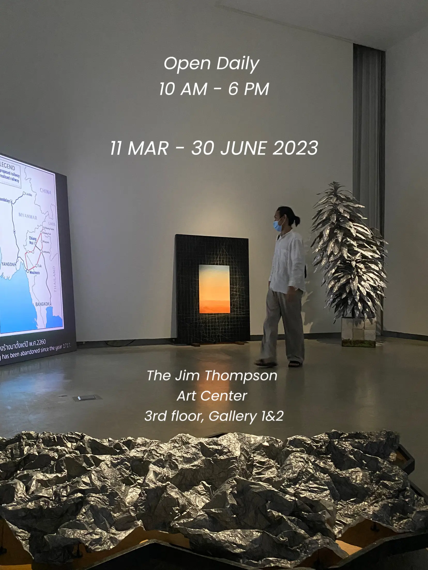 🎨อัพเดตนิทรรศการที่ The Jim Thompson Art Center👀 | แกลเลอรีที่โพสต์โดย ...