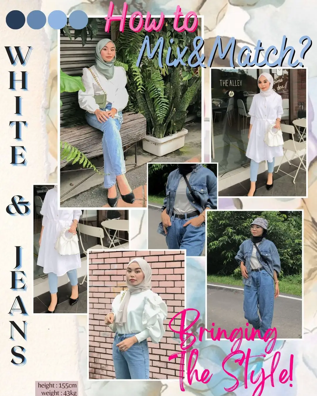 17 idea Tema Jeans Dan Putih teratas pada tahun 2025