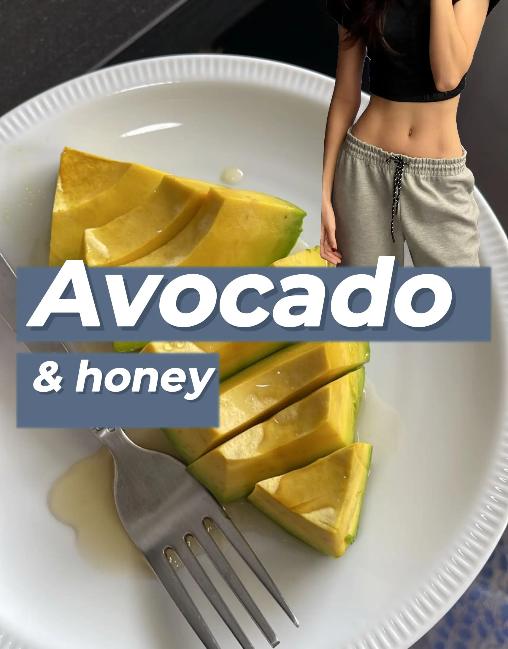 🥑Avocado Topped Honey | Simple Menu But Very Delicious And Healthy ...