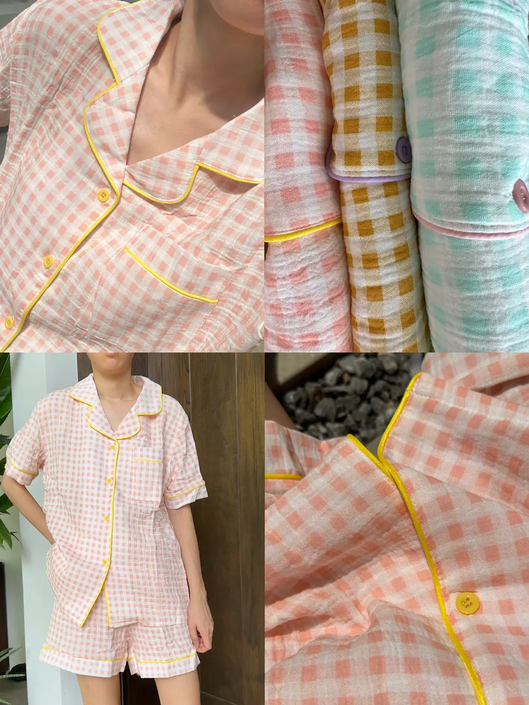 Pajamas don't have to iron. Don't wear a pastel gingham bra. | Gallery posted by tamjaichunbkk ...